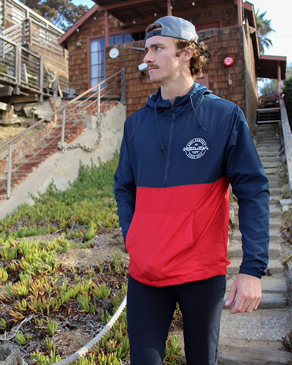 Koloa Wedge Quarter-Zip Water Resistant Windbreaker – Man Cave And Apparel