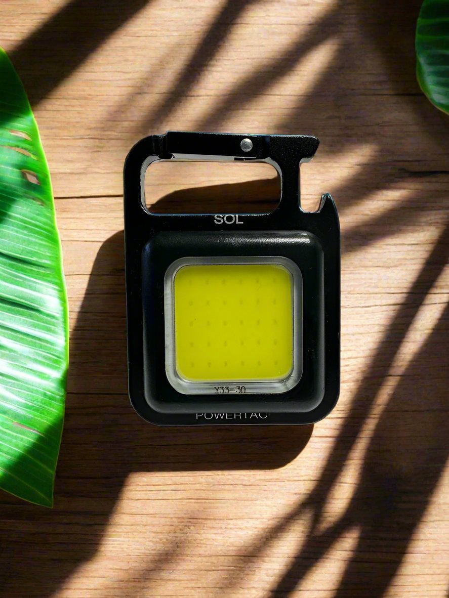 SOL- LED Rechargeable Keychain Light – Man Cave And Apparel