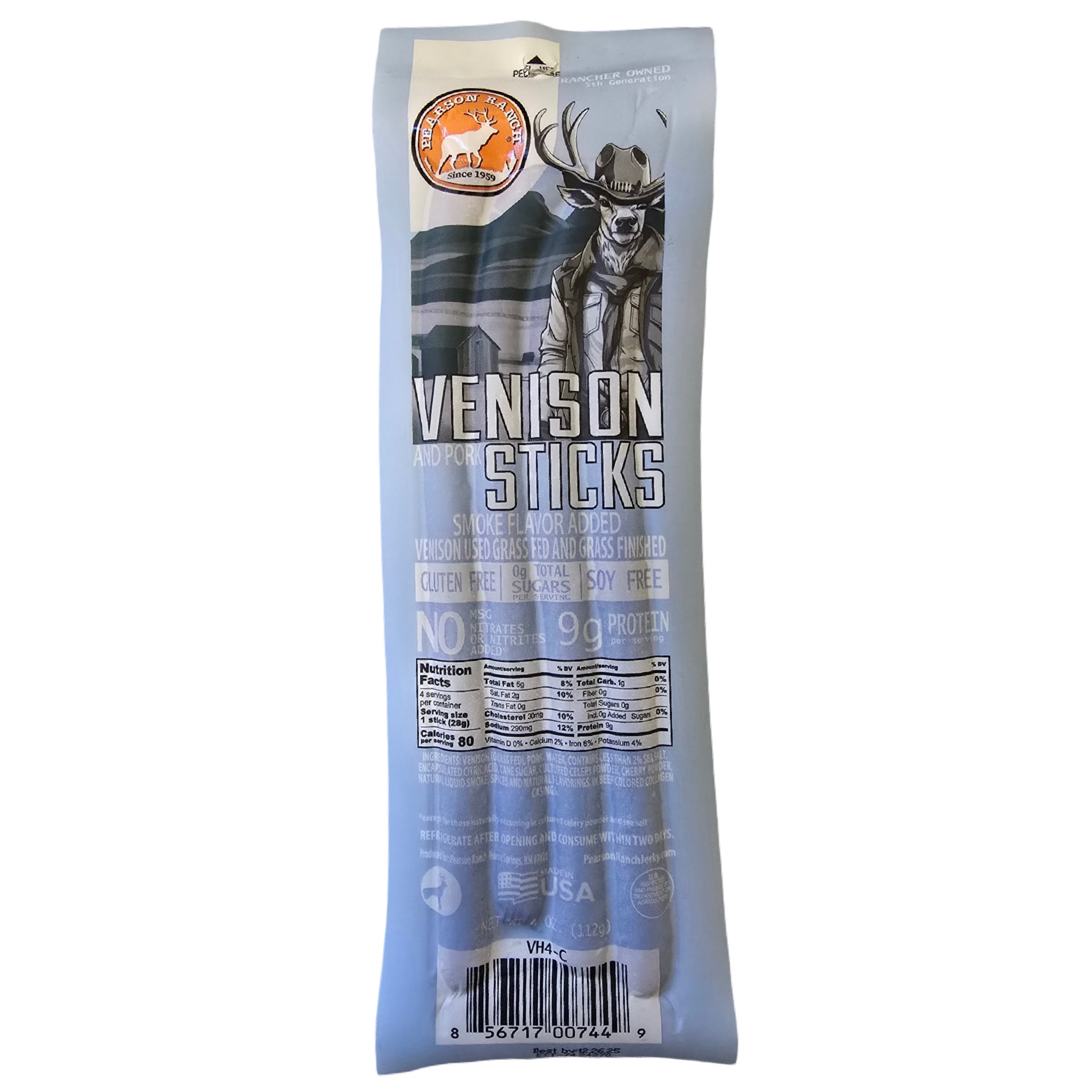 Venison Hickory Snack Stick Multi-pack – Man Cave And Apparel
