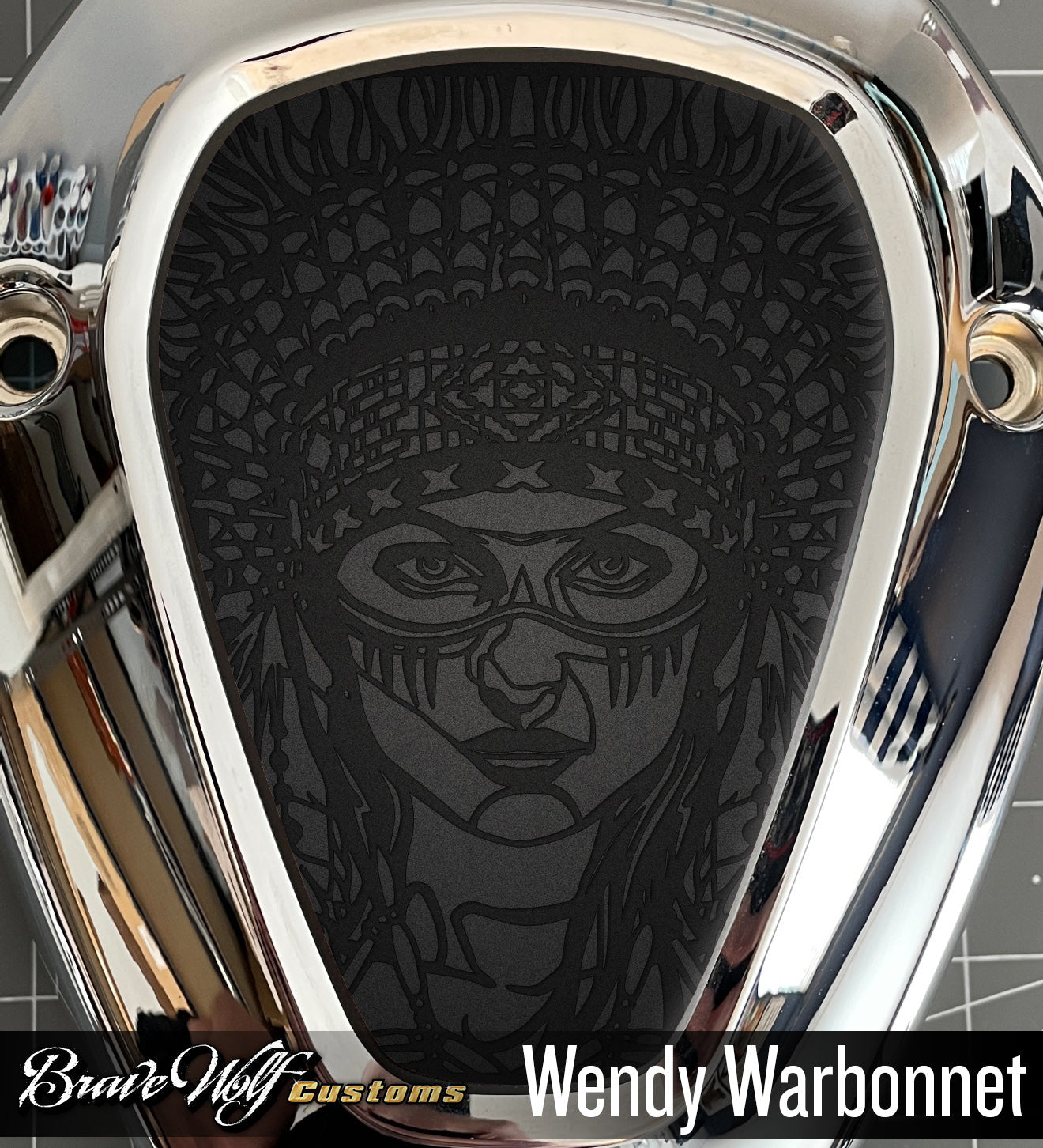 Powerplus V-Cover Decal - Wendy Warbonnet – Man Cave And Apparel