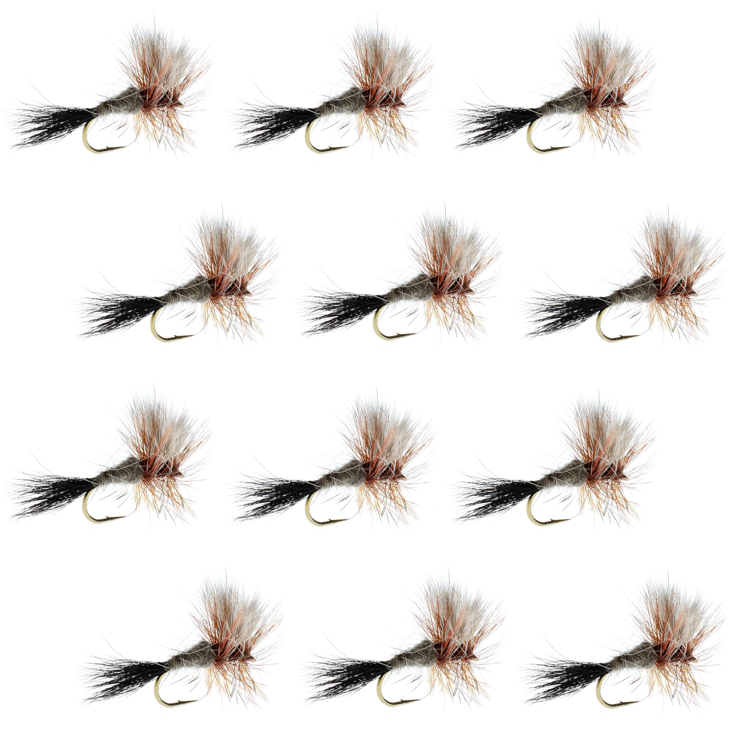 Ausable Wulff Classic Dry Fly 1 Dozen Flies Hook Size 14 – Man Cave And ...
