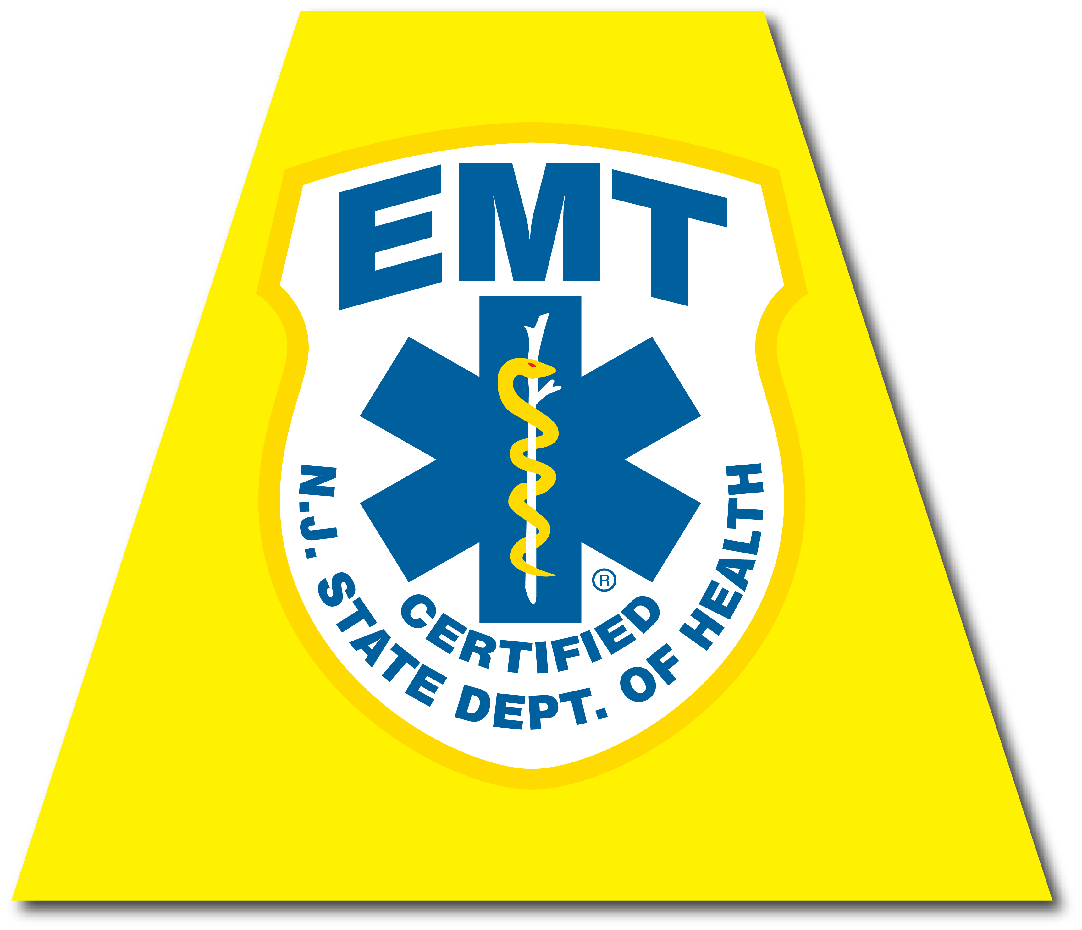 NEW JERSEY EMT REFLECTIVE HELMET (TET) TETRAHEDRON – Man Cave And Apparel