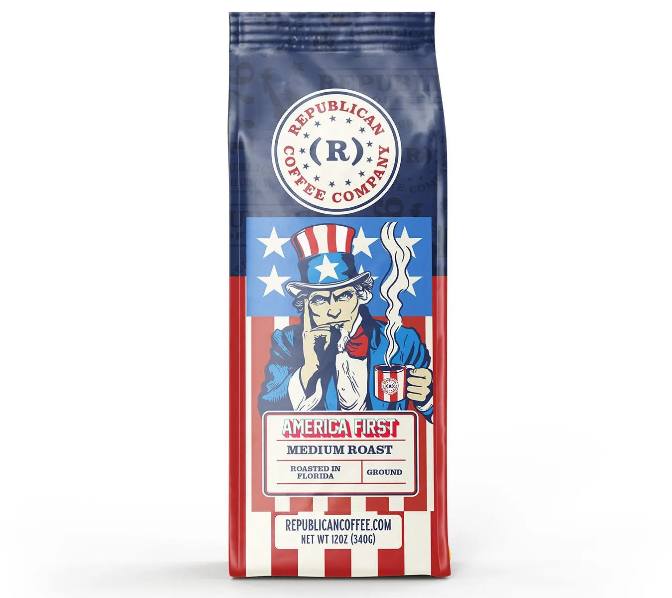 America First - Premium Ground Coffee – Man Cave And Apparel