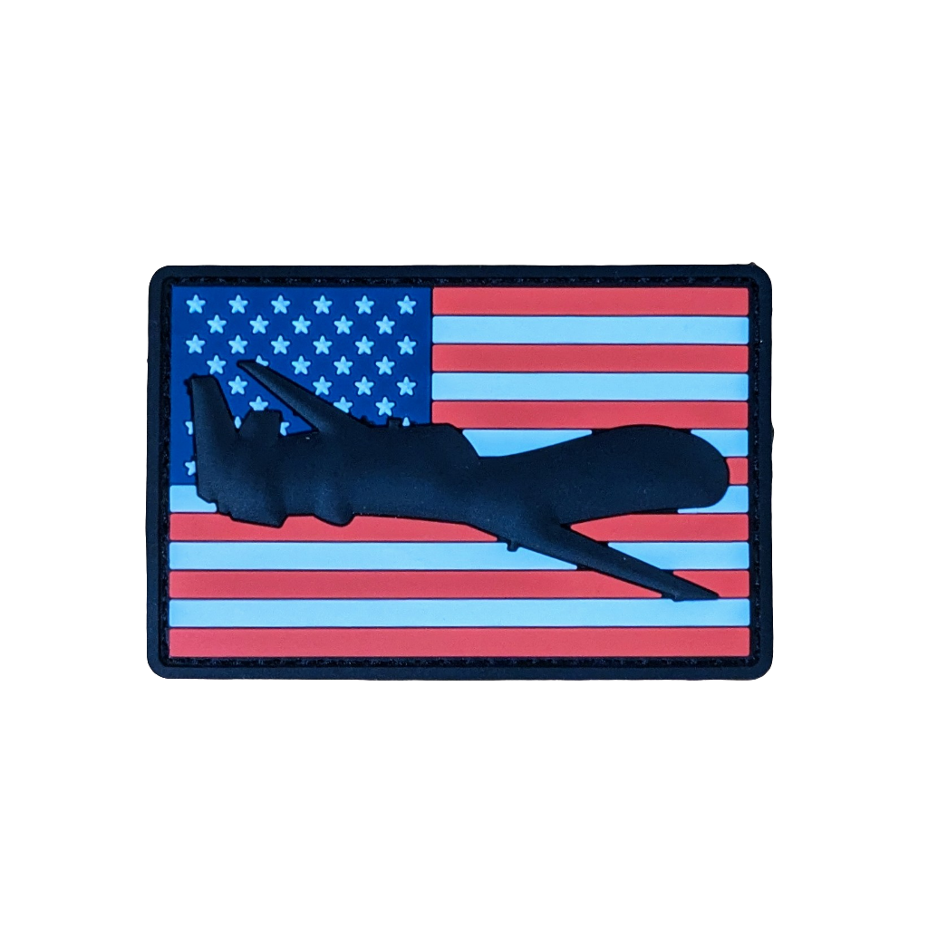 RQ-4 Global Hawk Flag Patch - PVC/Rubberized – Man Cave And Apparel