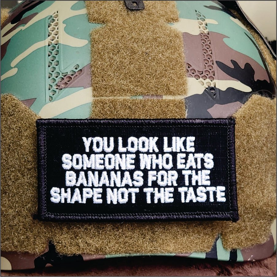 As Seen on Socials - You eat bananas for the shape - 2x4 Patch - Multi ...