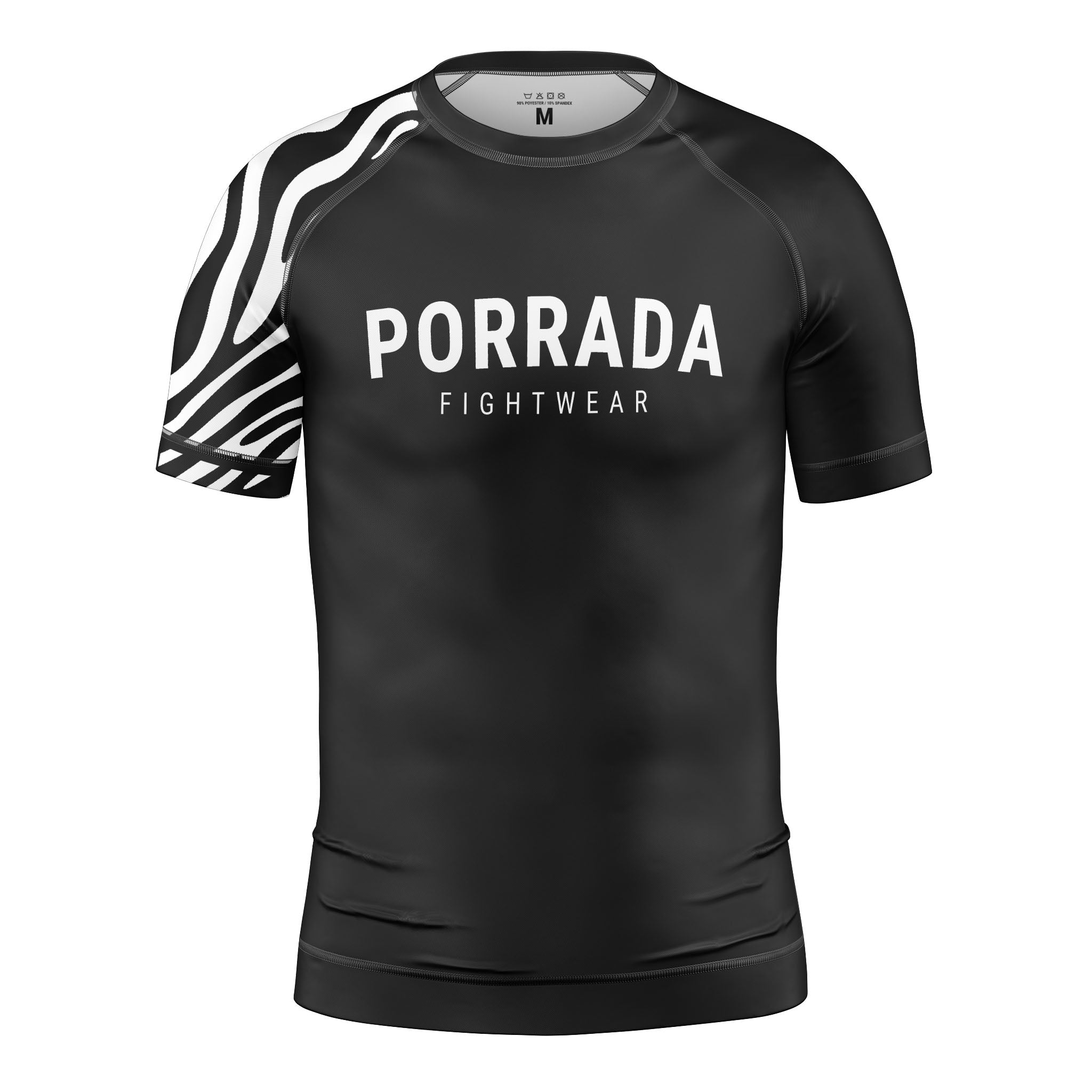 IBJJF WHITE RANKED KIDS SHORT SLEEVE RASH GUARD – Man Cave And Apparel