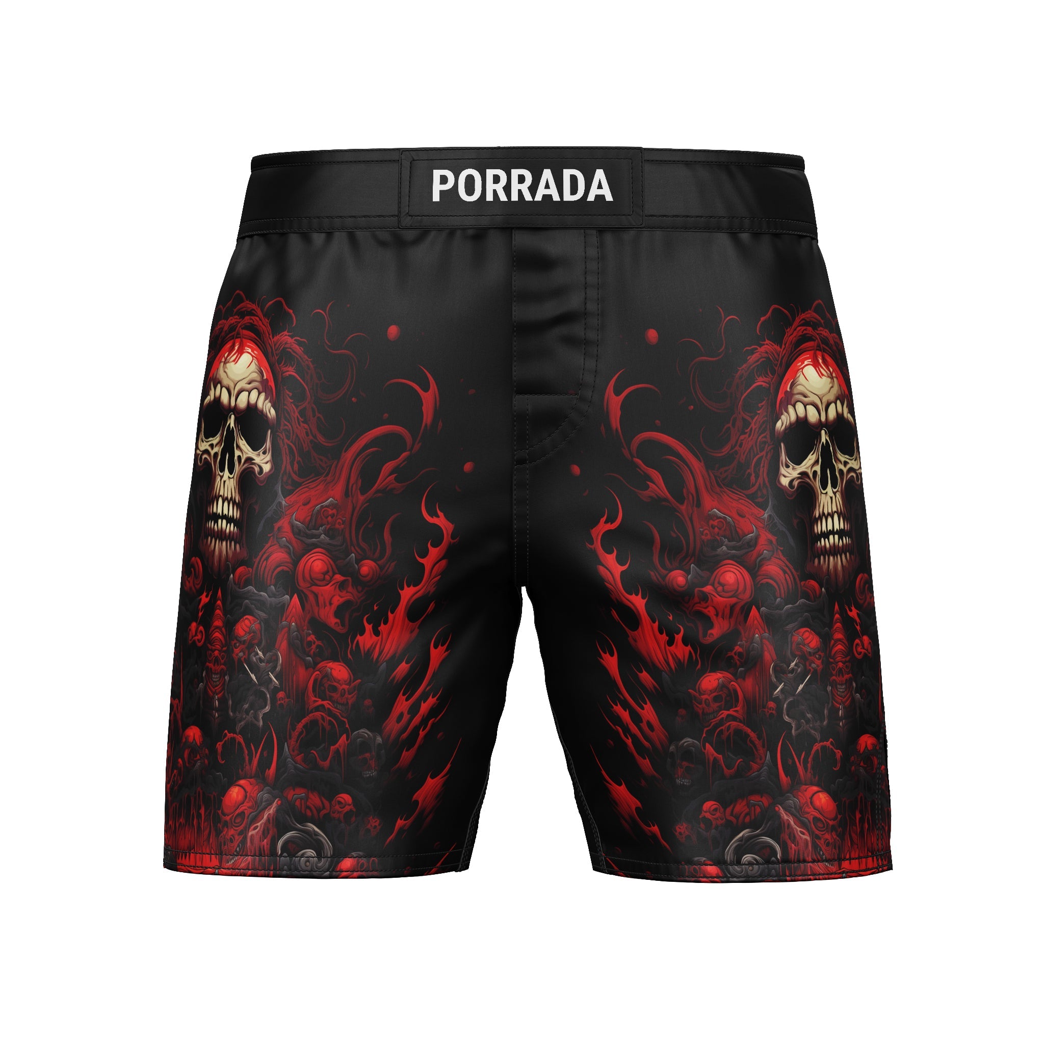 SHINIGAMI SKULL FIGHT SHORTS – Man Cave And Apparel
