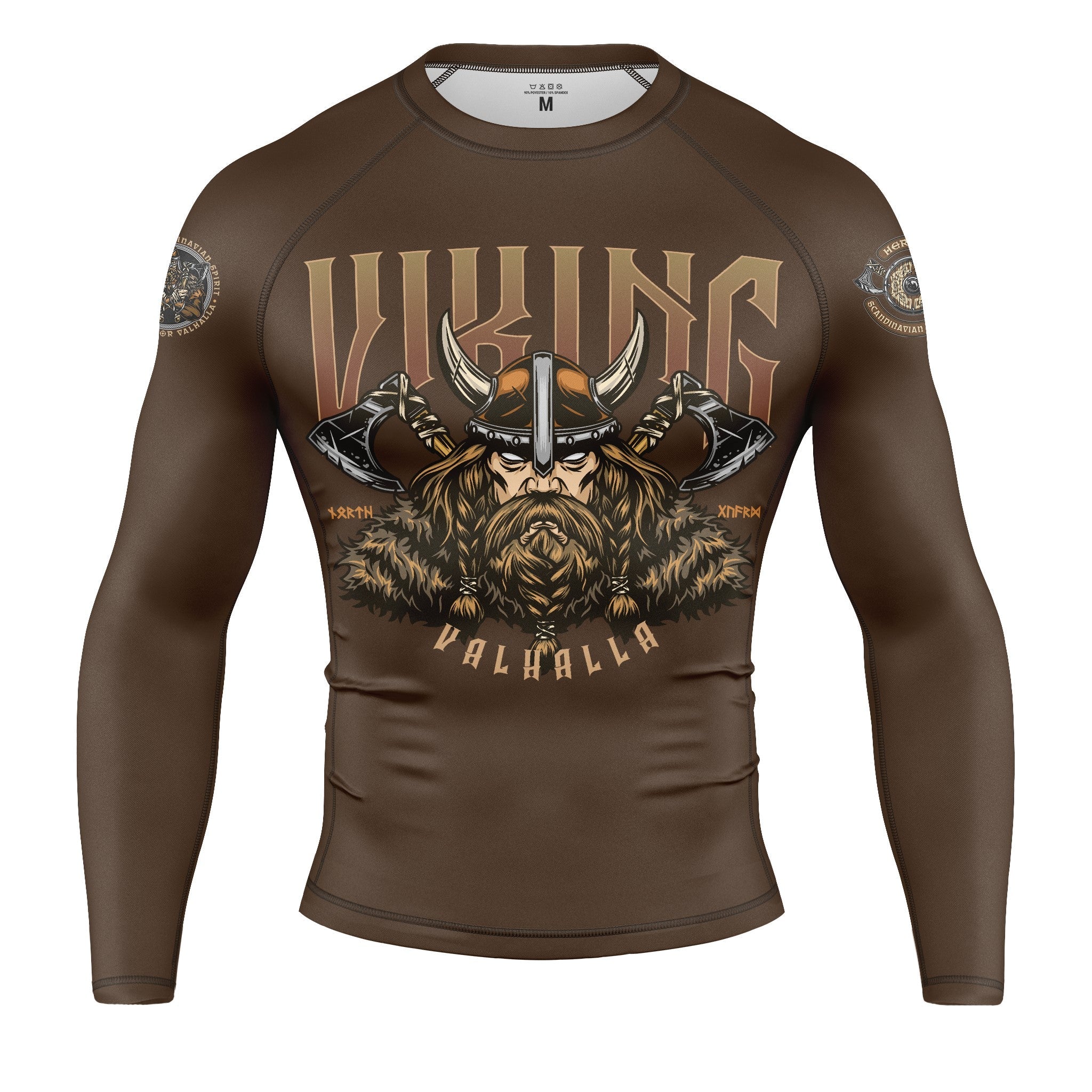 VIKING WARRIOR LONG SLEEVE RASH GUARD – Man Cave And Apparel