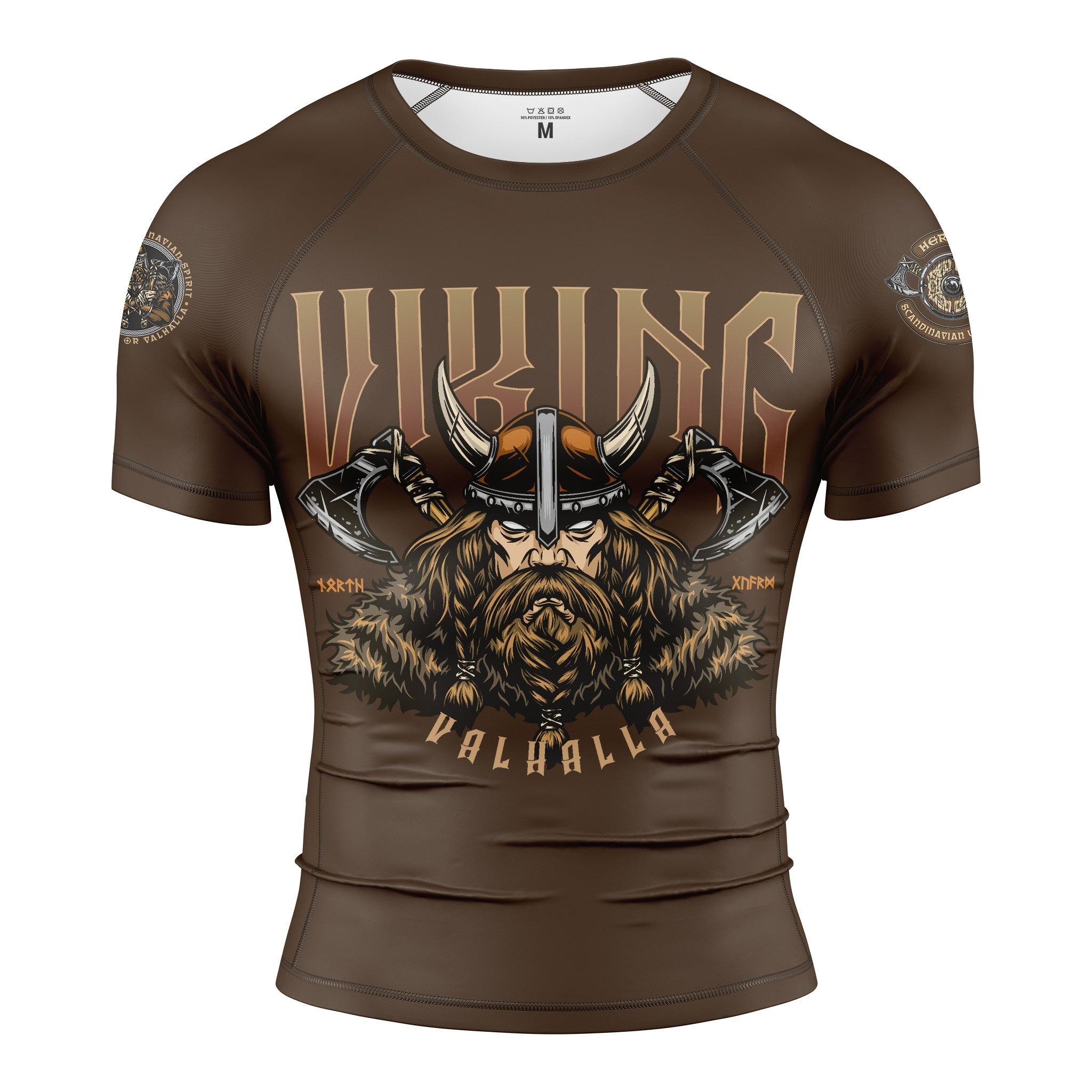 VIKING WARRIOR SHORT SLEEVE RASH GUARD – Man Cave And Apparel