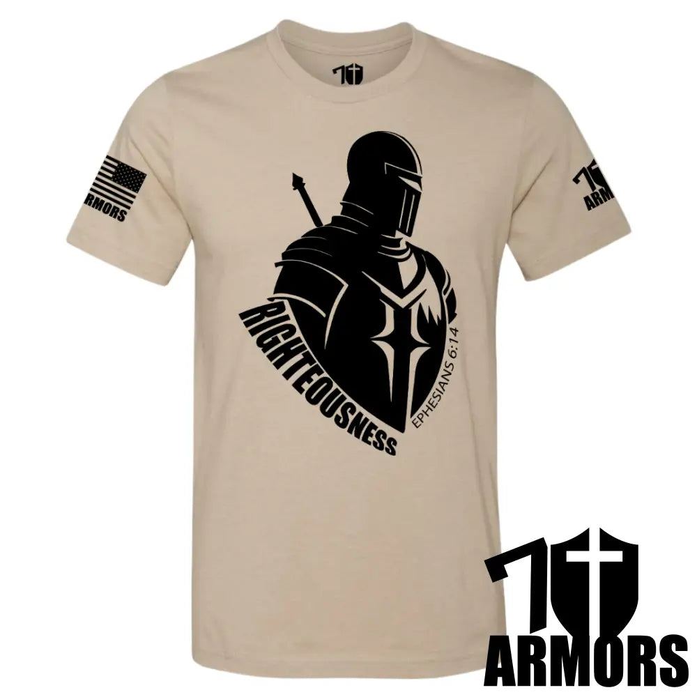 BREASTPLATE OF RIGHTEOUSNESS T-SHIRT – Man Cave And Apparel