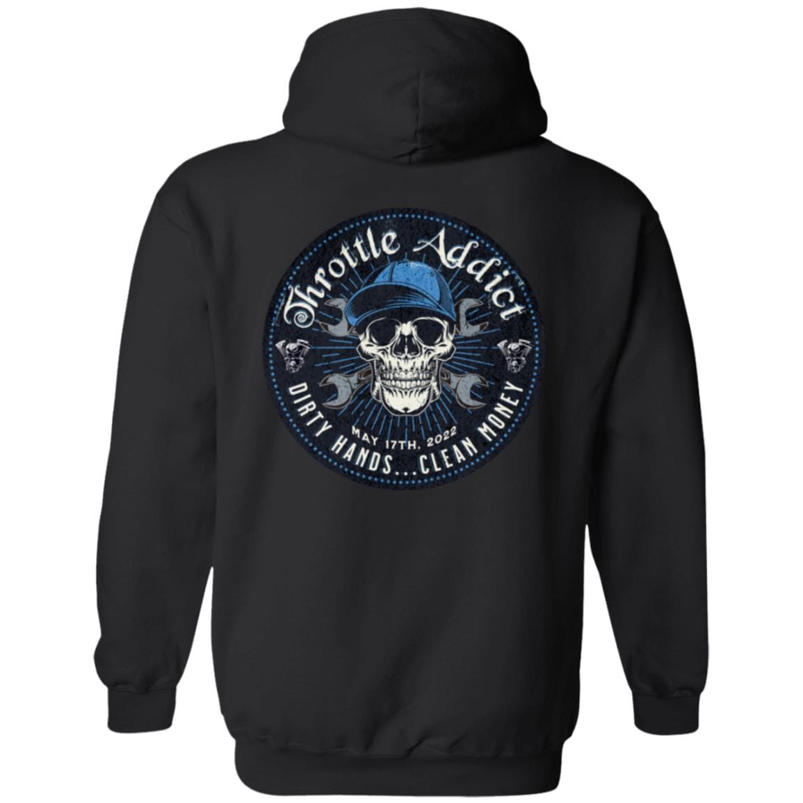 Custom Recovery Zip Hoodie | Inspiring Sobriety | Throttle Addict, - D ...