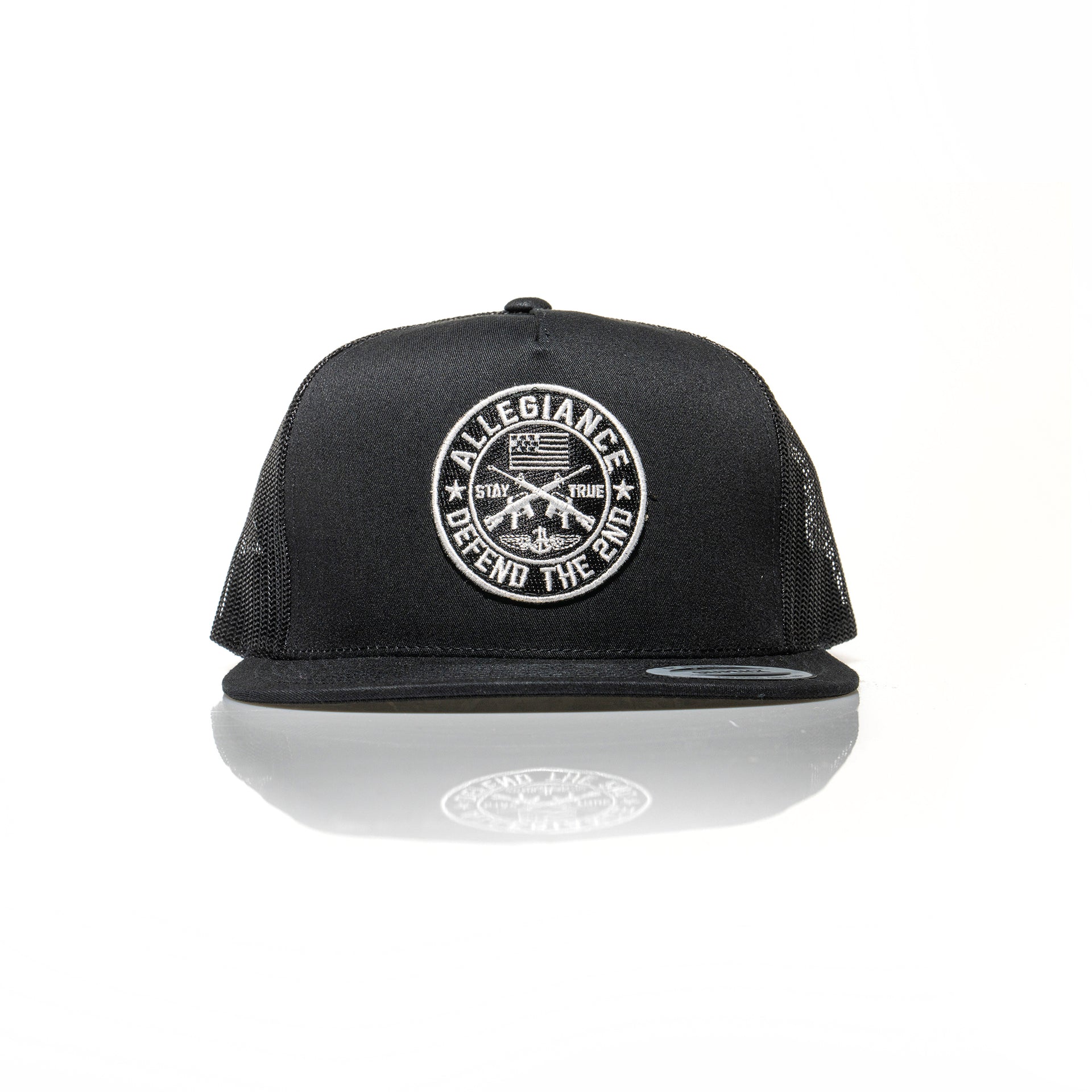 Defend The Second Trucker Hat – Man Cave And Apparel