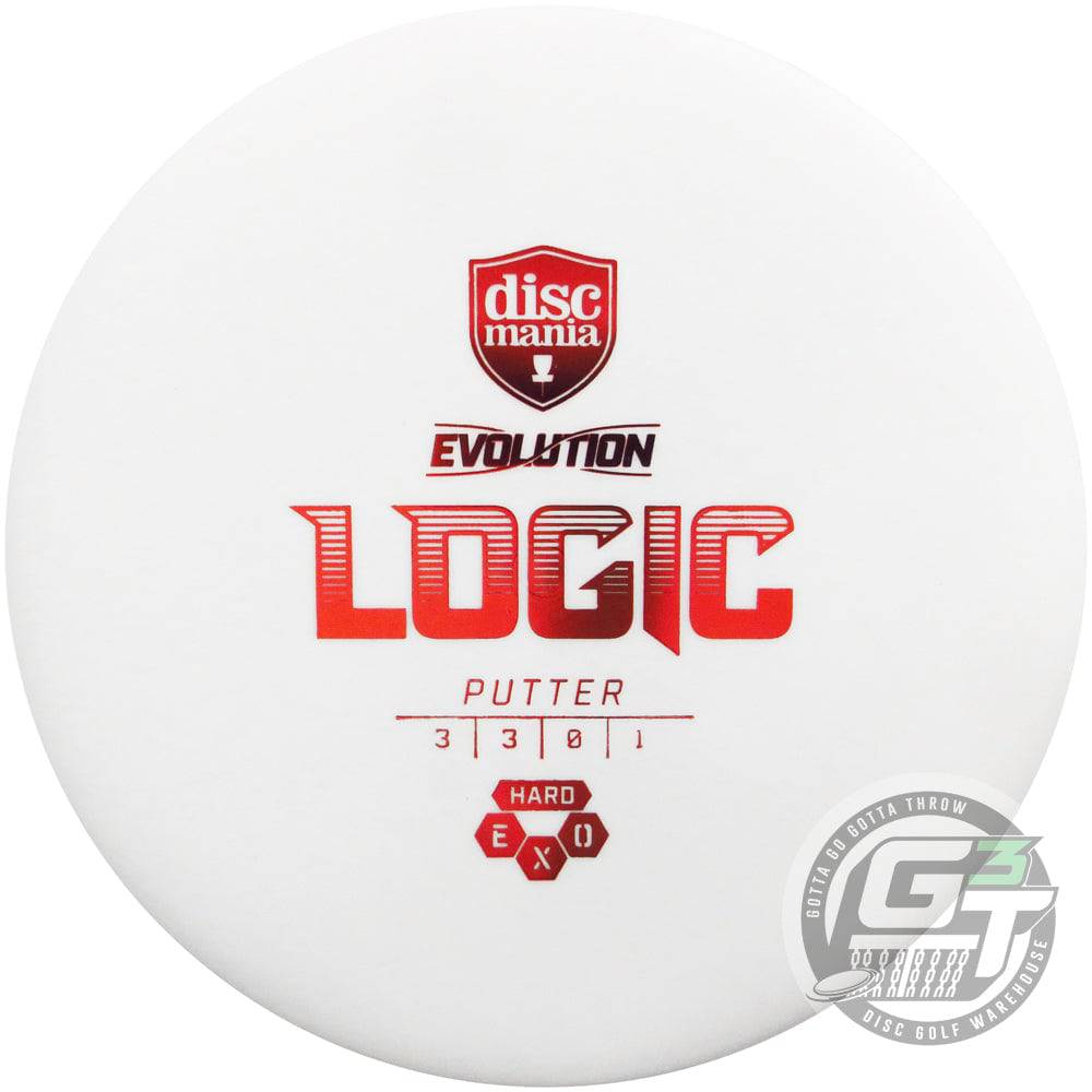 Discmania Evolution Exo Hard Logic Putter Golf Disc – Man Cave And Apparel