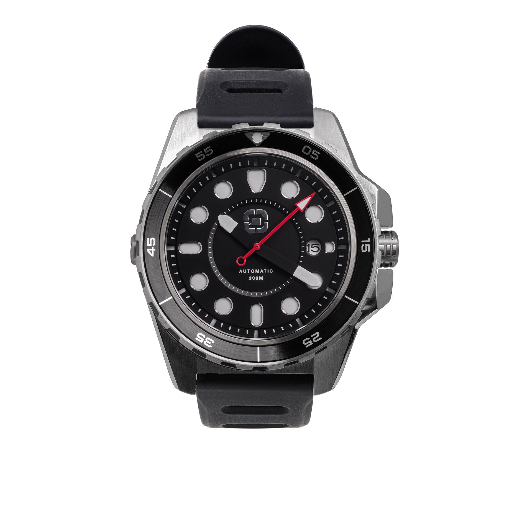 DV-02 - Automatic Dive Watch with Silicone Sport Strap – Man Cave And ...