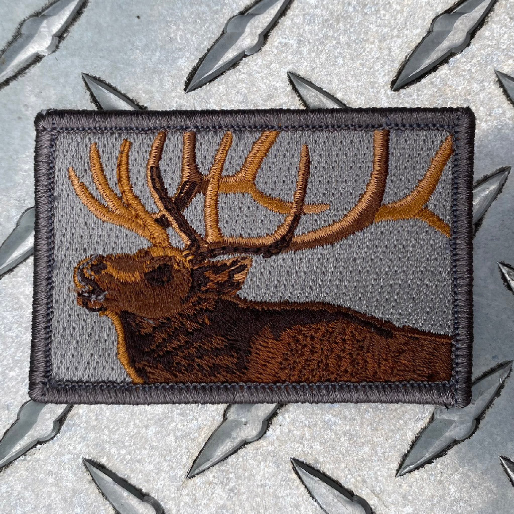 2" x 3" Elk Tactical Patch – Man Cave And Apparel