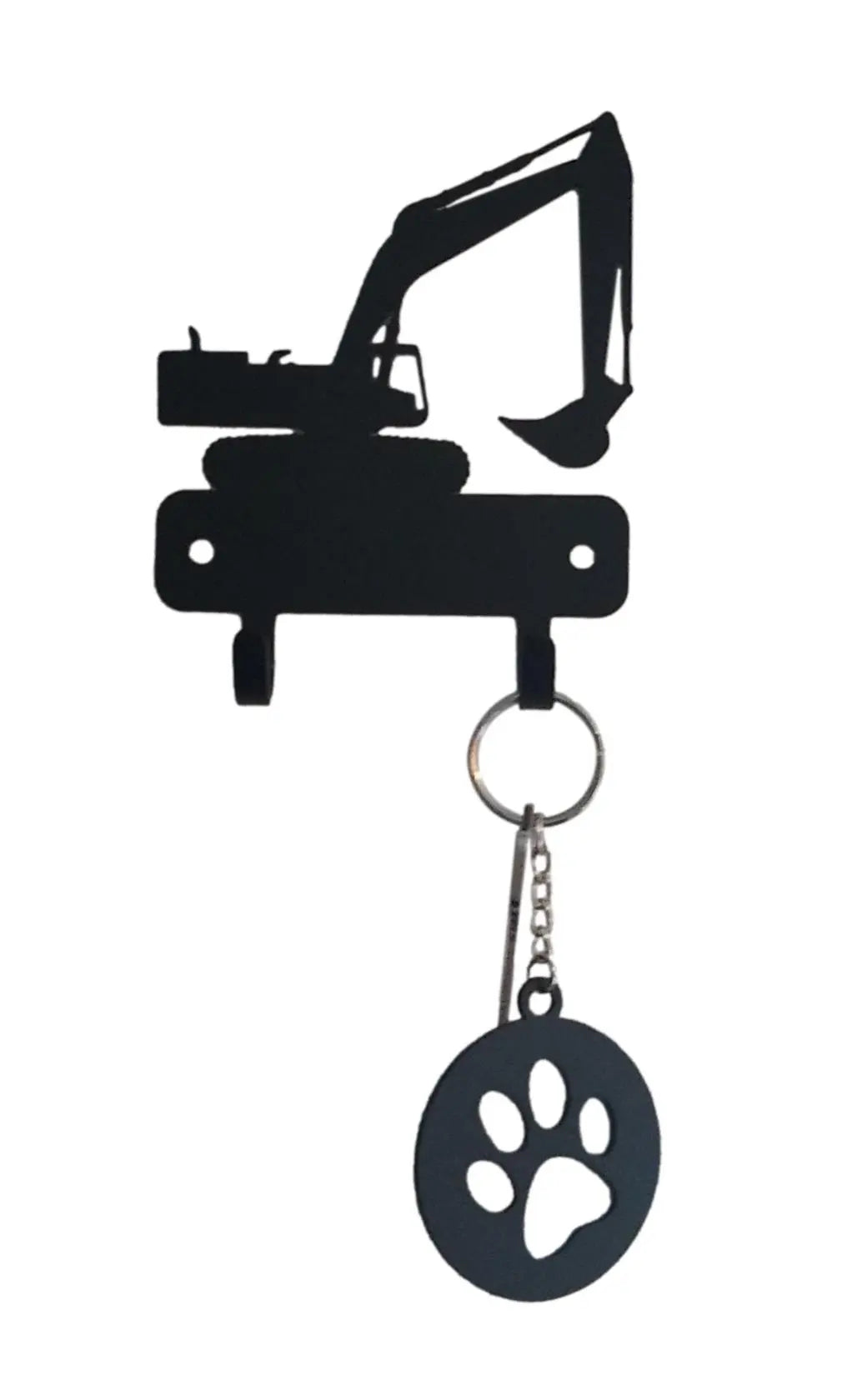 Excavator Mini Key Rack with 2 Hooks – Man Cave And Apparel