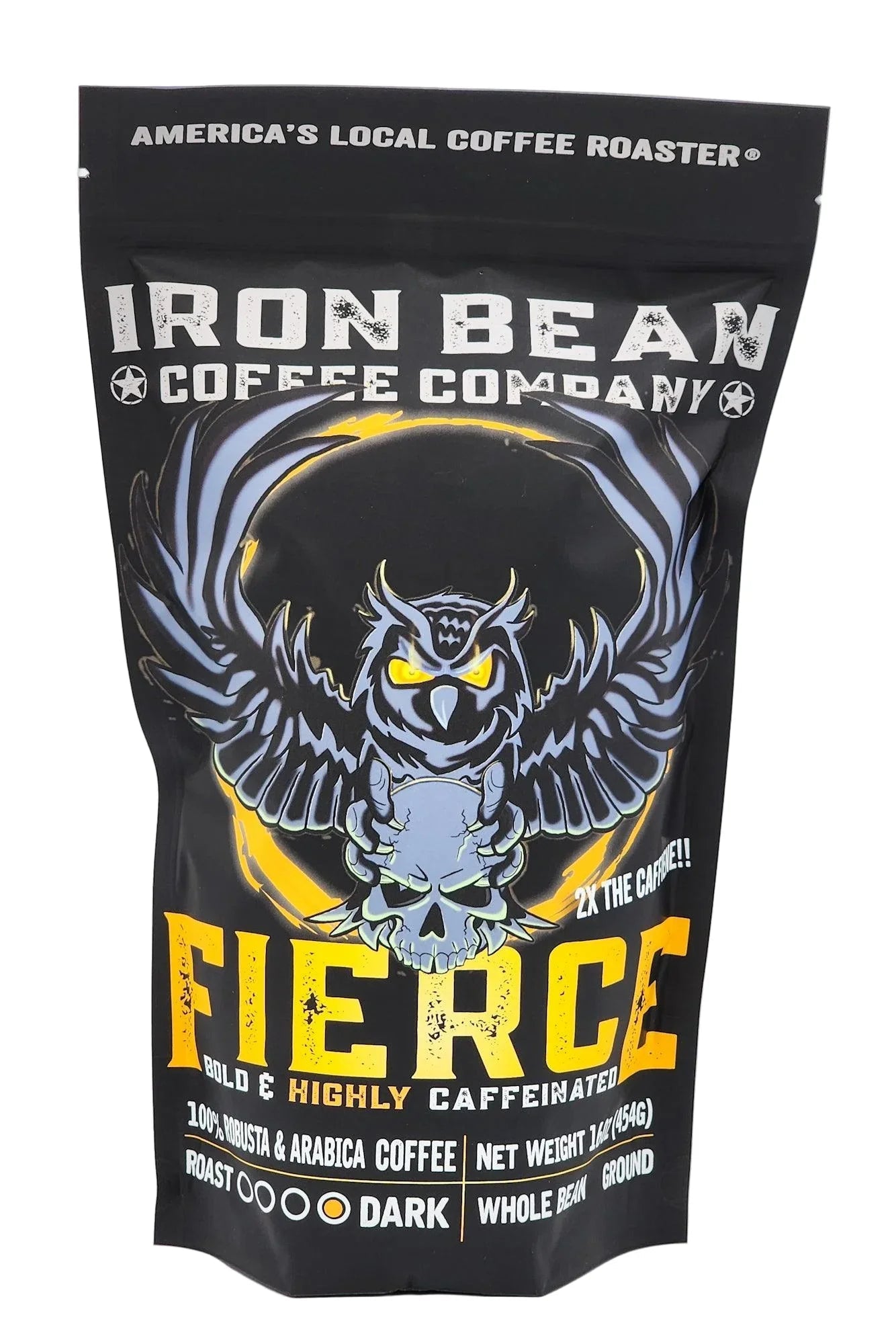 Fierce™ - Highly Caffeinated Dark Roast – Man Cave And Apparel