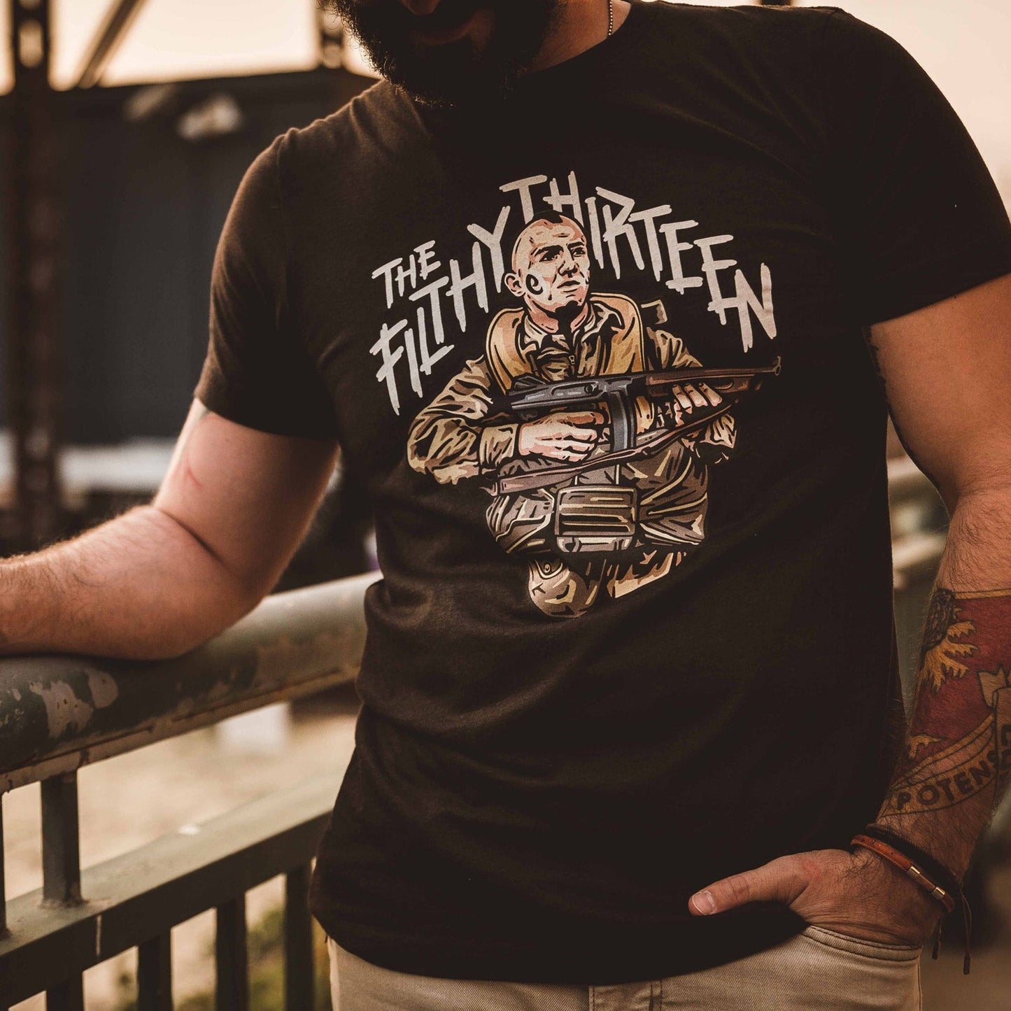 The Filthy Thirteen Heavyweight Shirt – Man Cave And Apparel