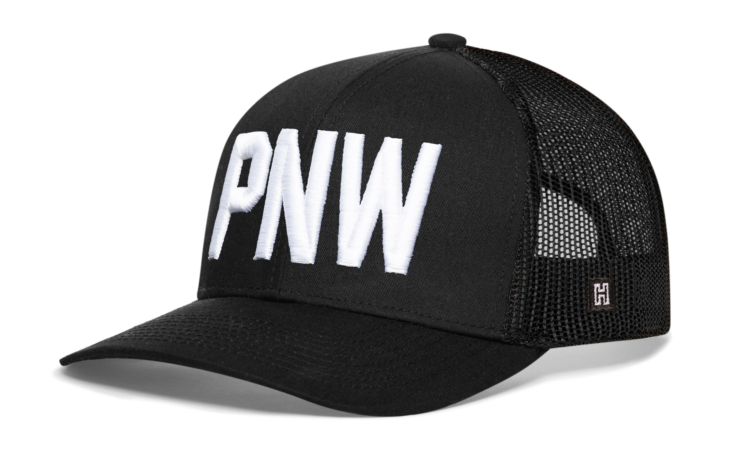 PNW Trucker Hat | Black PNW Snapback – Man Cave And Apparel