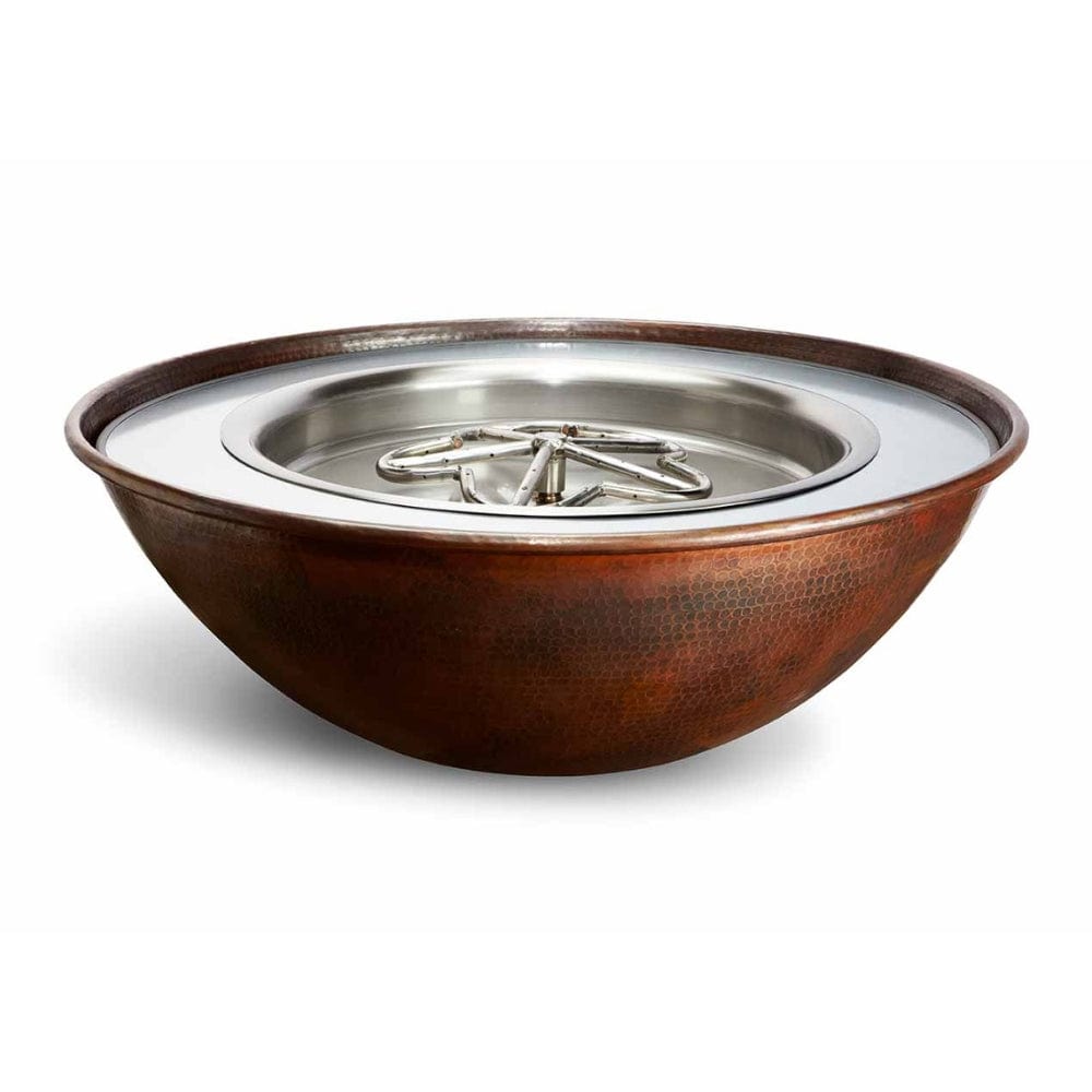 HPC 31-Inch Tempe Round Copper Gas Fire Bowl – Man Cave And Apparel