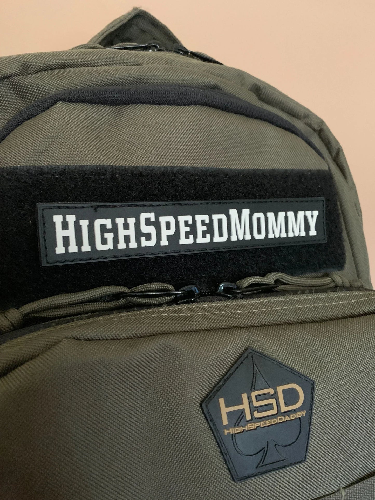 HighSpeedDaddy Patch - Rubber Velcro Patch | Man Cave And Apparel