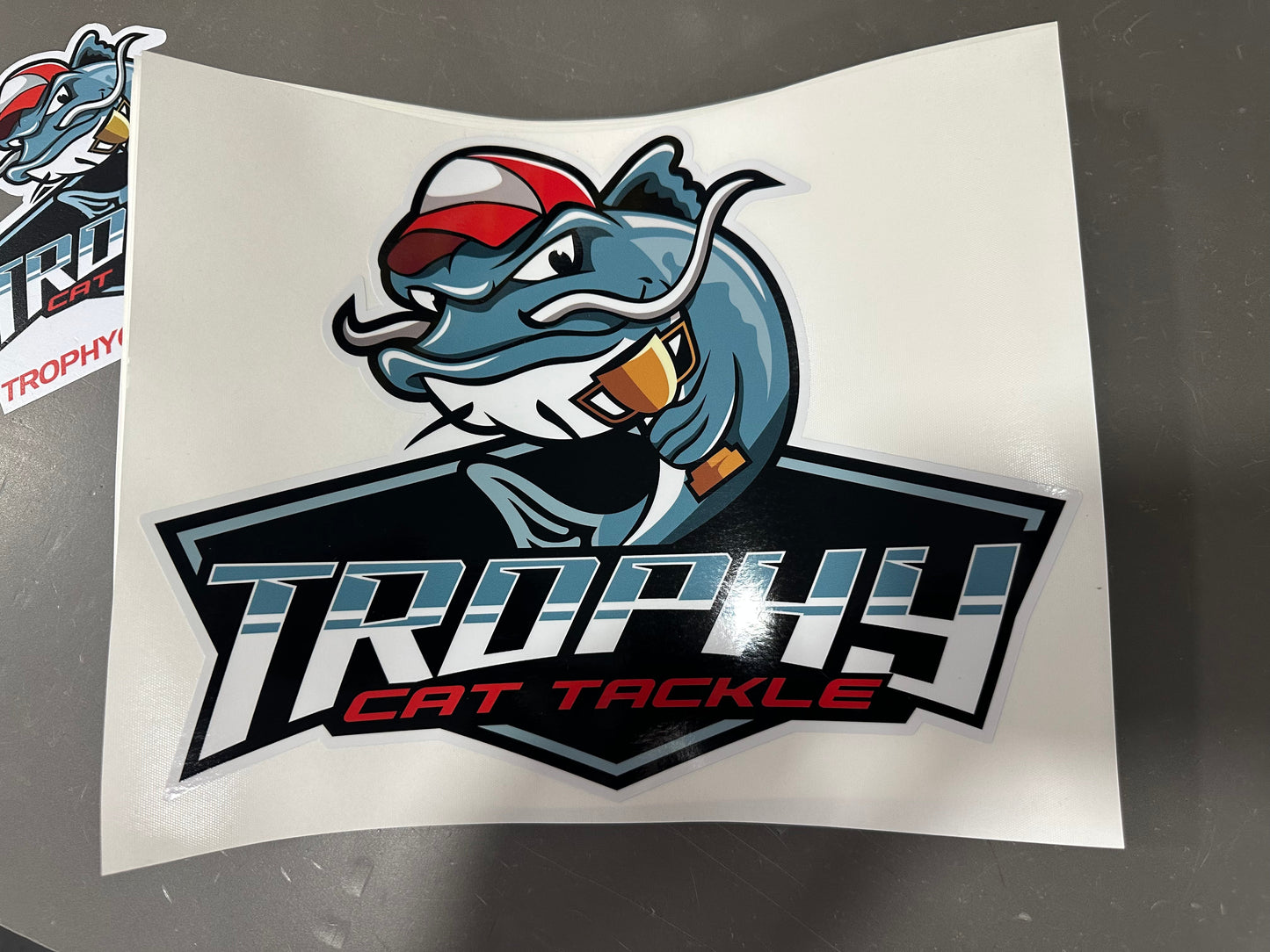 Trophy Cat Tackle 12” Decal – Man Cave And Apparel