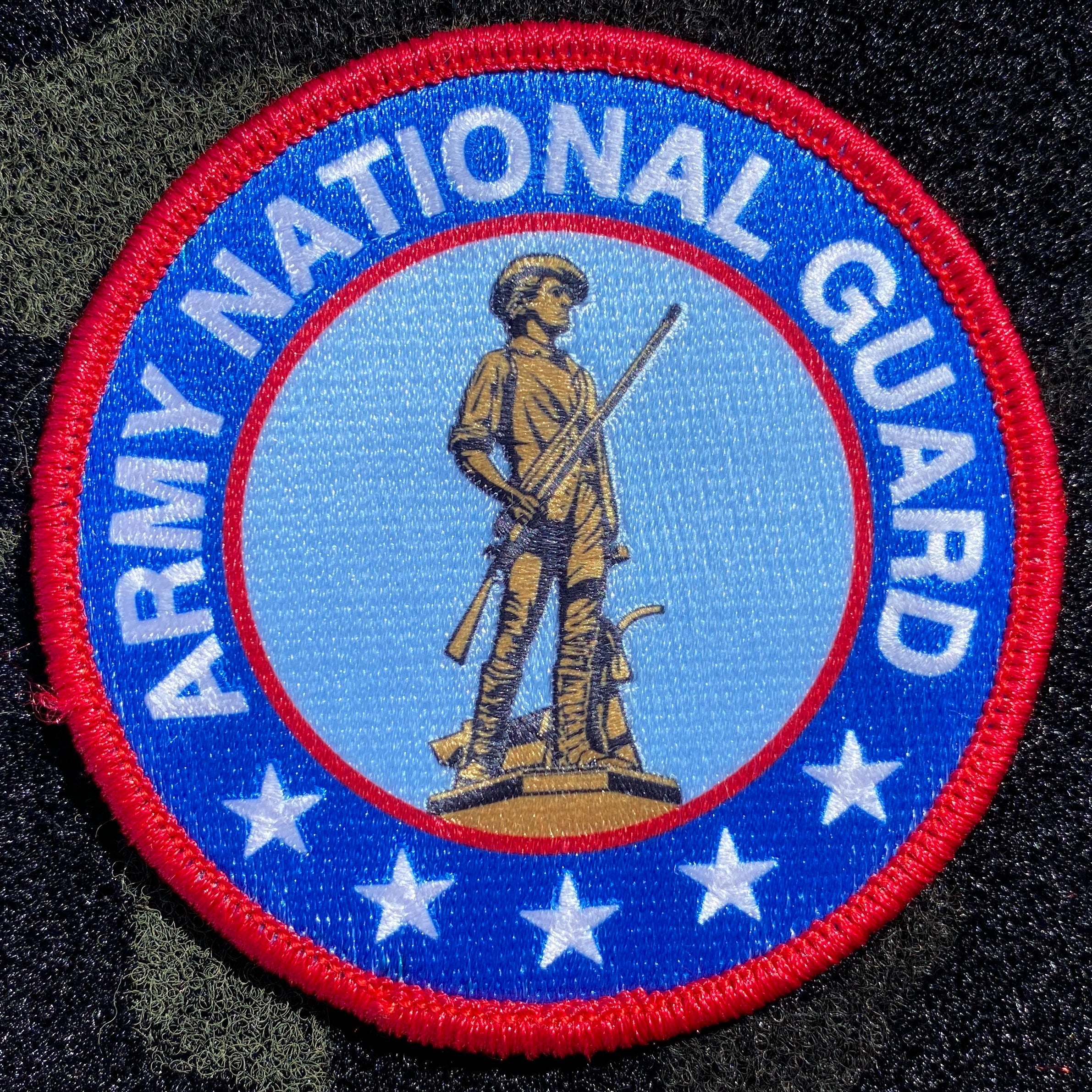 3" Dia. Army National Guard Patch – Man Cave And Apparel