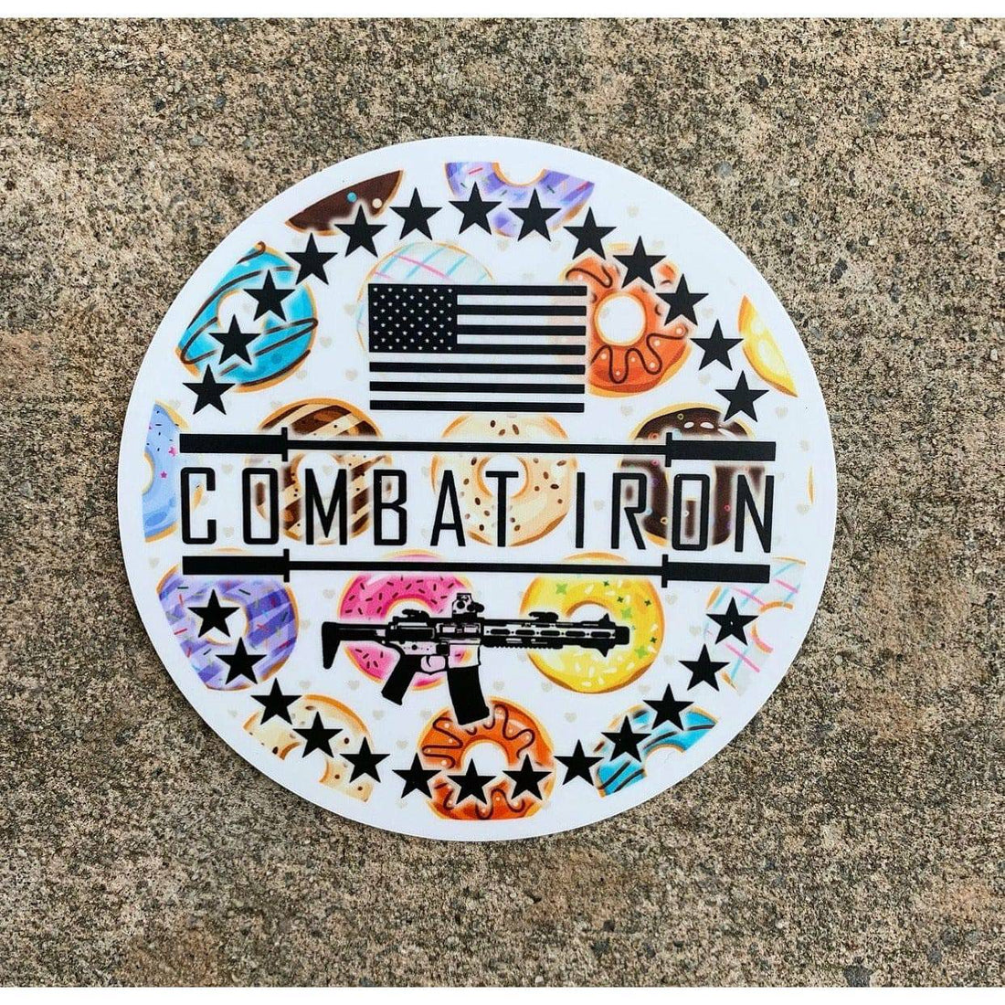 CIA CIRCLE STAR DONUT EDITION DECAL – Man Cave And Apparel