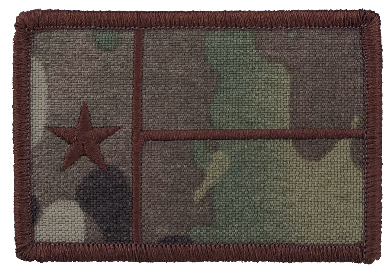 Texas Shoulder Patch - 2.25" x 3.5" - MULTICAM Camo – Man Cave And Apparel