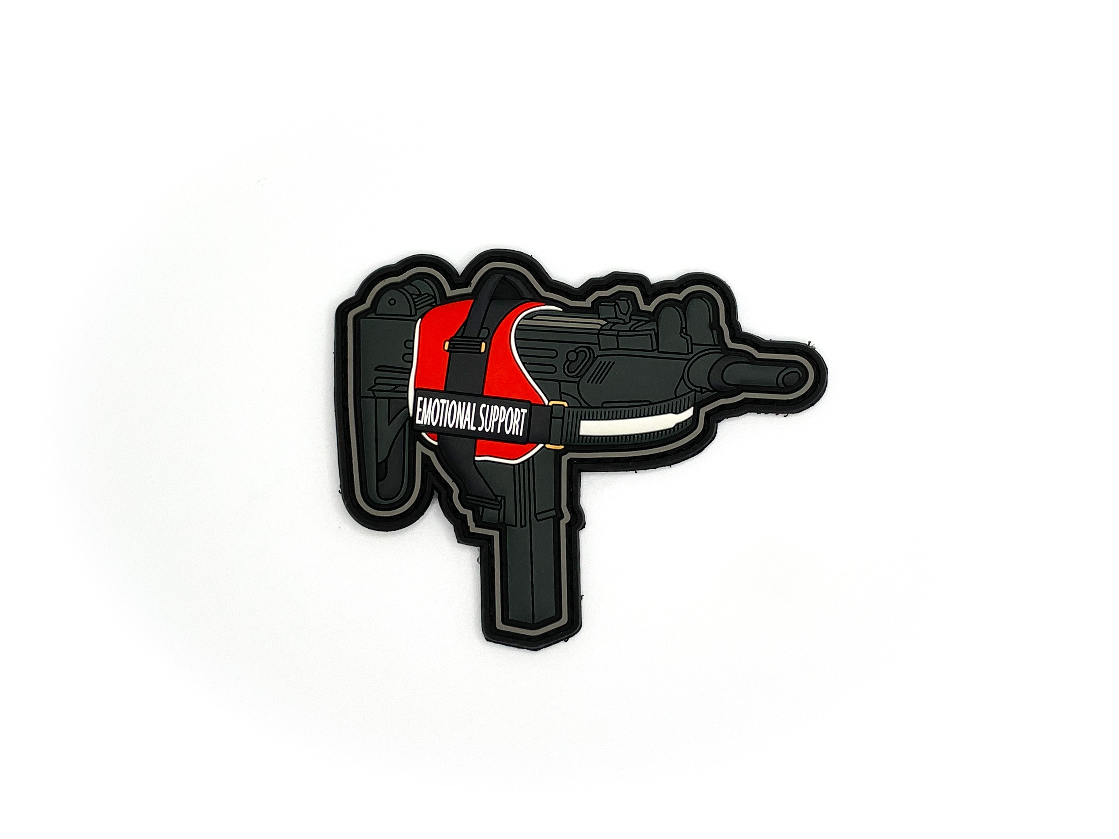 Emotional Support Uzi Morale Patch – Man Cave And Apparel