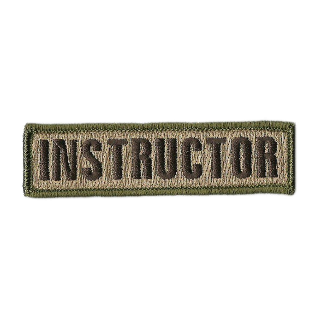 Instructor Tactical Morale Patches – Man Cave And Apparel