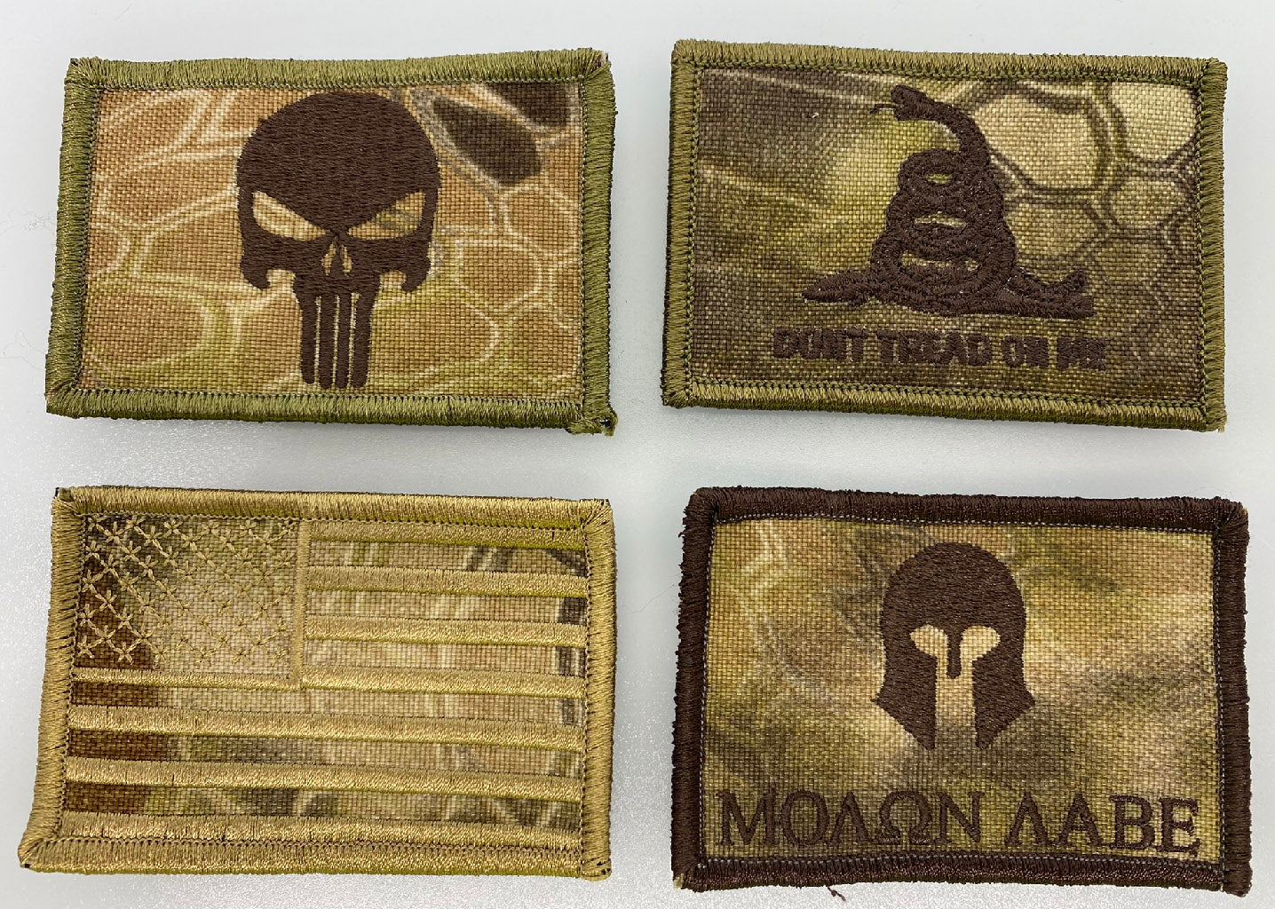 Kryptek-Highlander Camouflage Tactical Patch Collection – Man Cave And ...