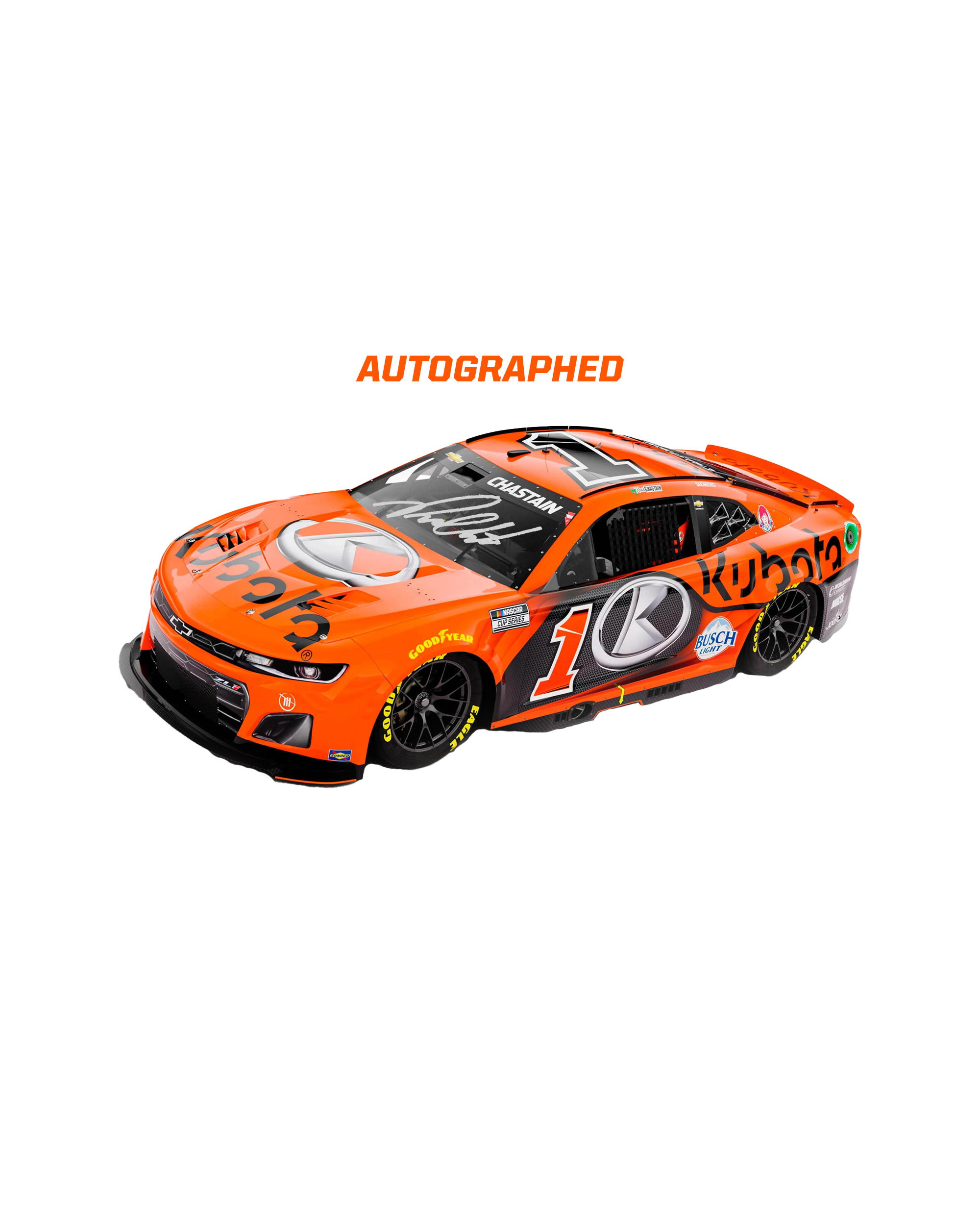 Autographed Ross Chastain #1 2024 Kansas Speedway Hollywood Casino 400 ...