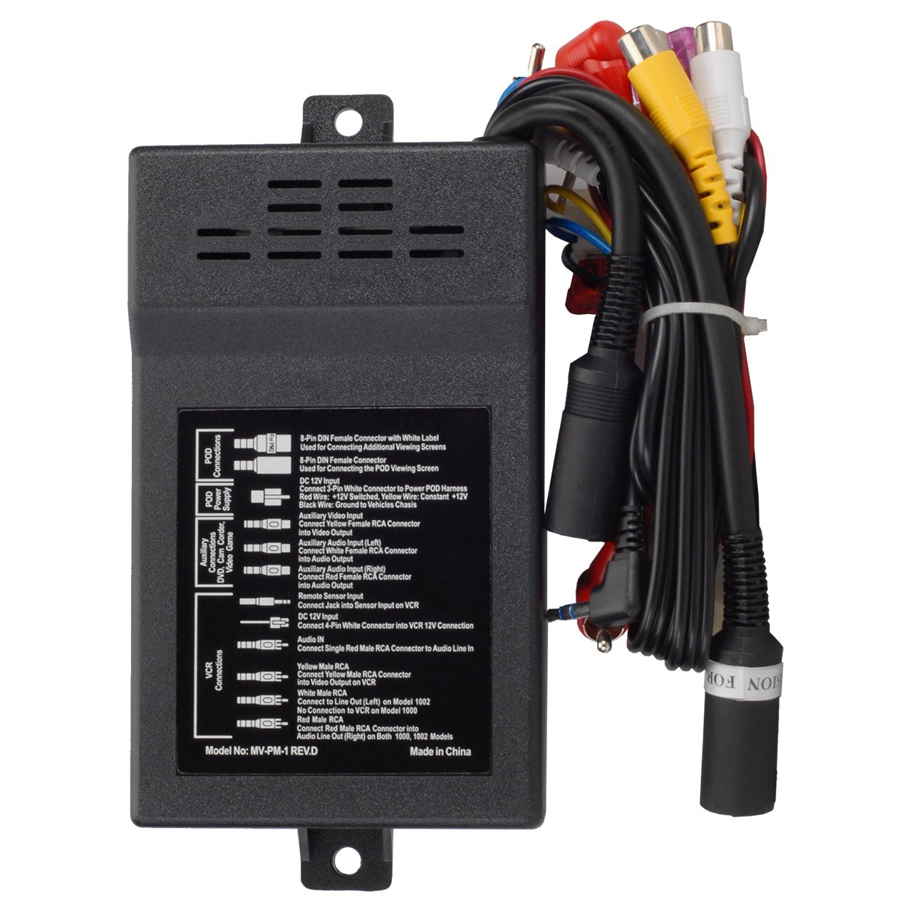 Magnadyne MV-PM-1 | Replacement Power Supply for MovieVision Flip-Down ...