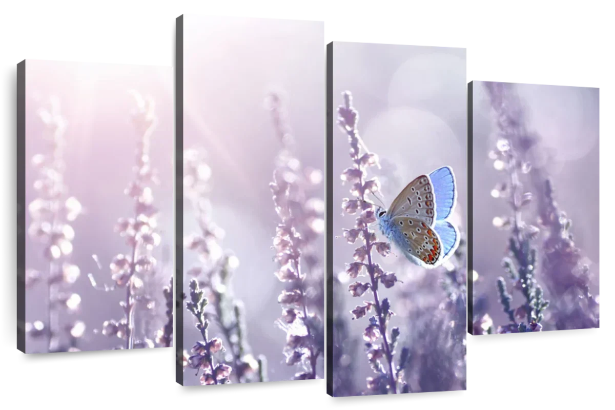 Lavender Flower Wall Art – Man Cave And Apparel