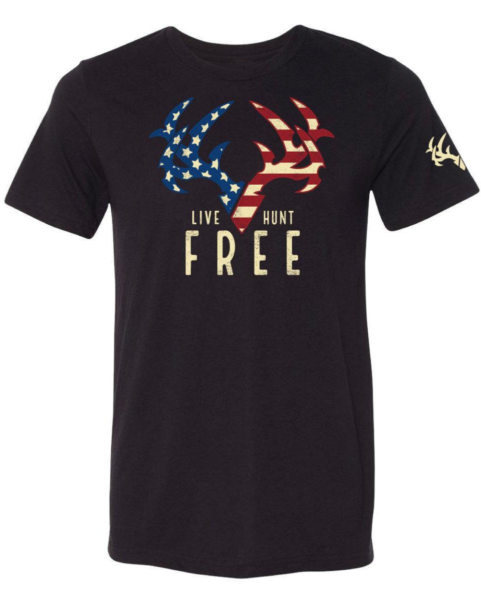 Patriot Rak Buck Tee – Man Cave And Apparel