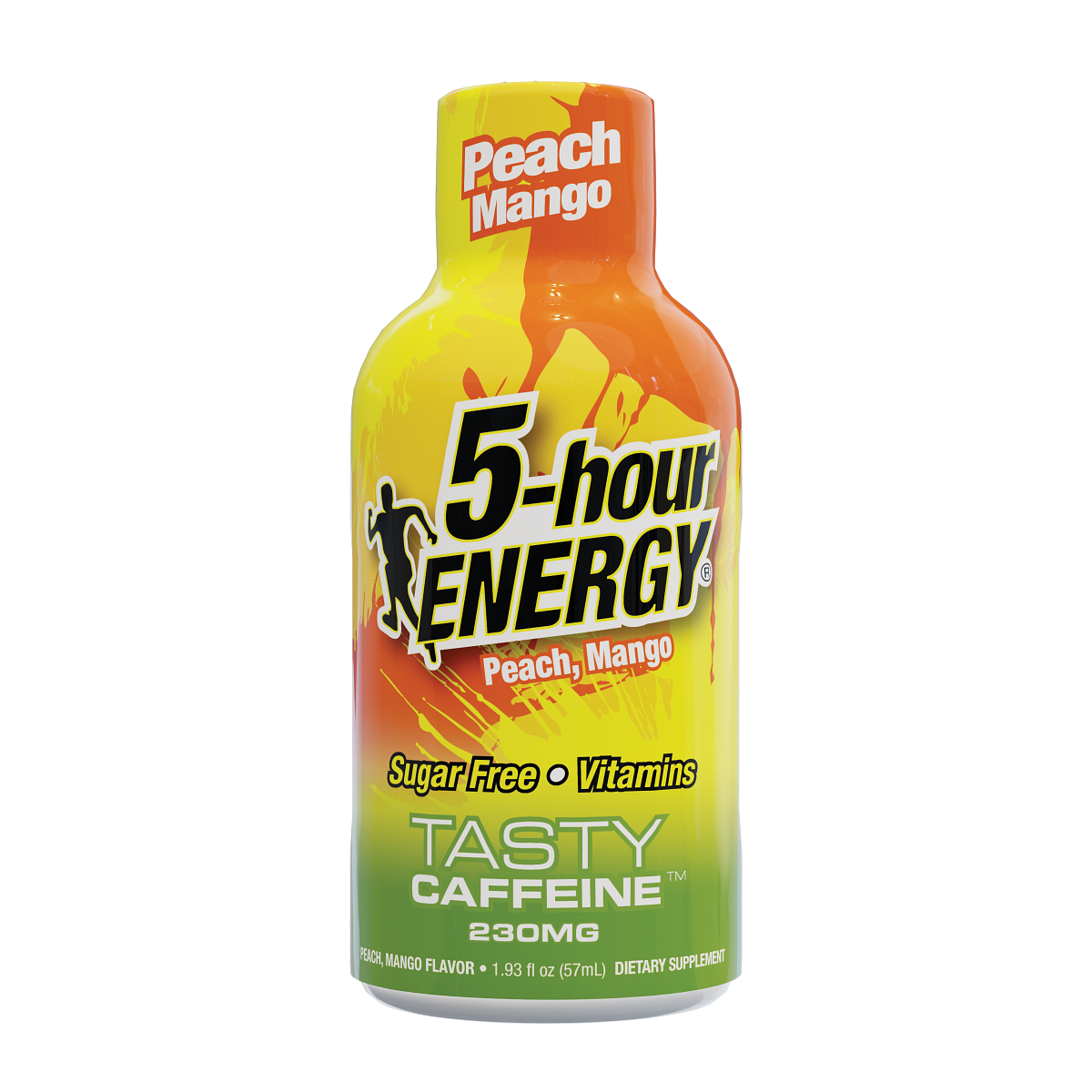 Peach Mango 5-hour ENERGY Shots - Extra Strength Energy Boost | Man ...