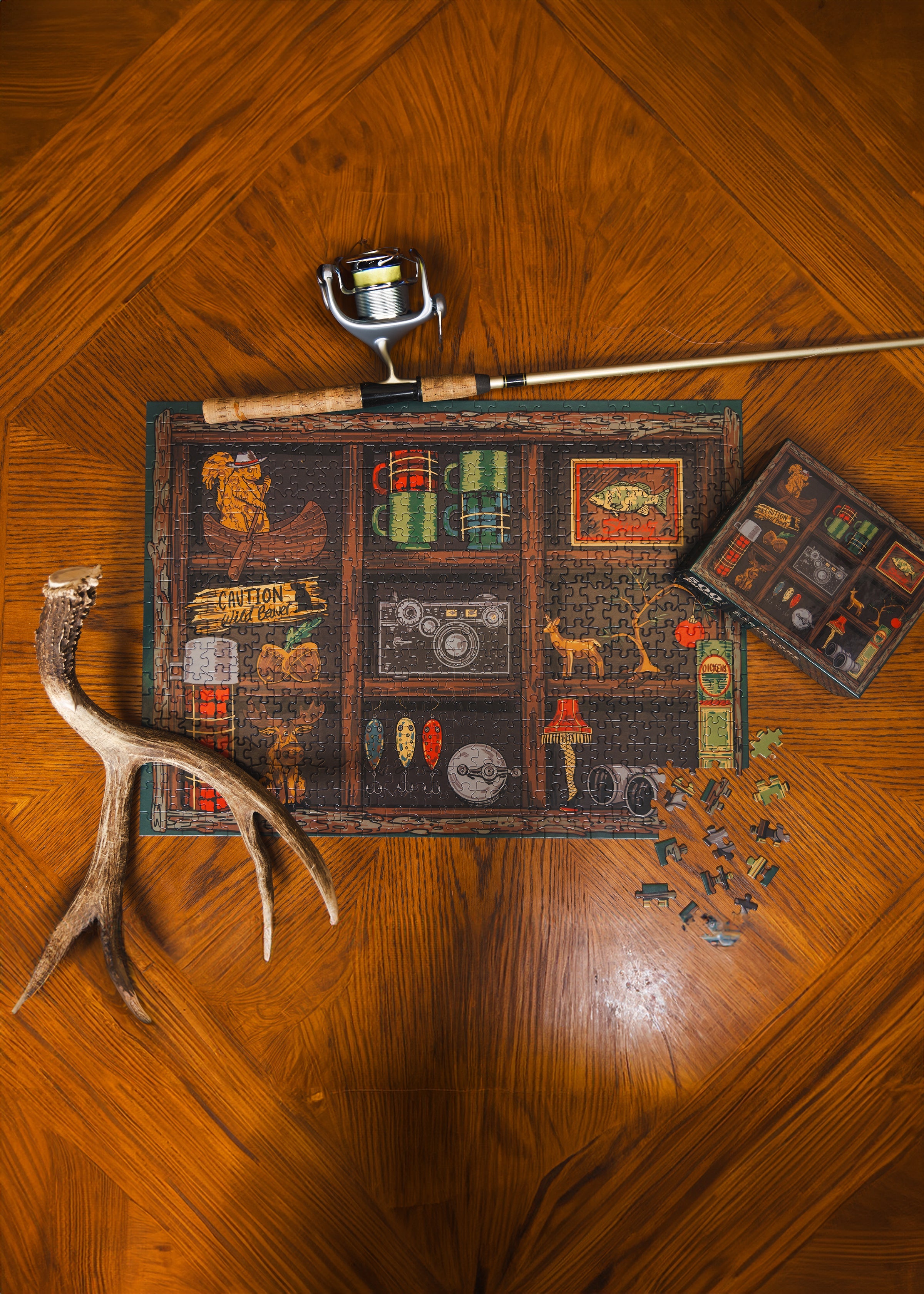 The Cabin Core | Cabin Scene Puzzle – Man Cave And Apparel