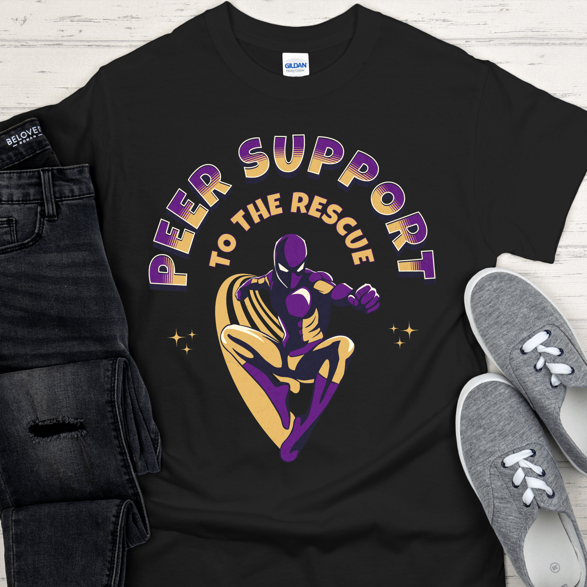 Recovery T-Shirt | Inspiring Sobriety | Peer Support To The Rescue ...