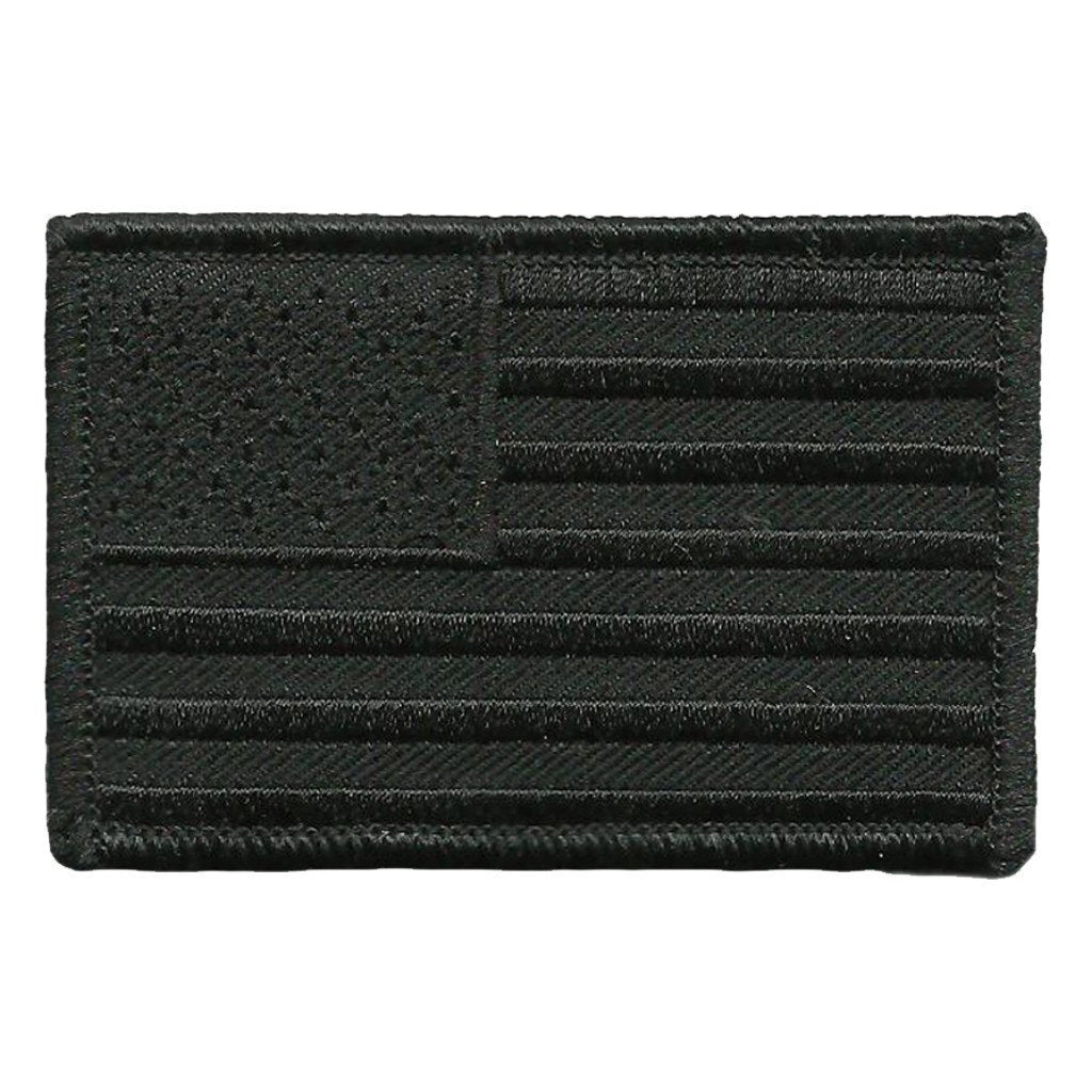 2x3" All-Black USA Flag Patch – Man Cave And Apparel