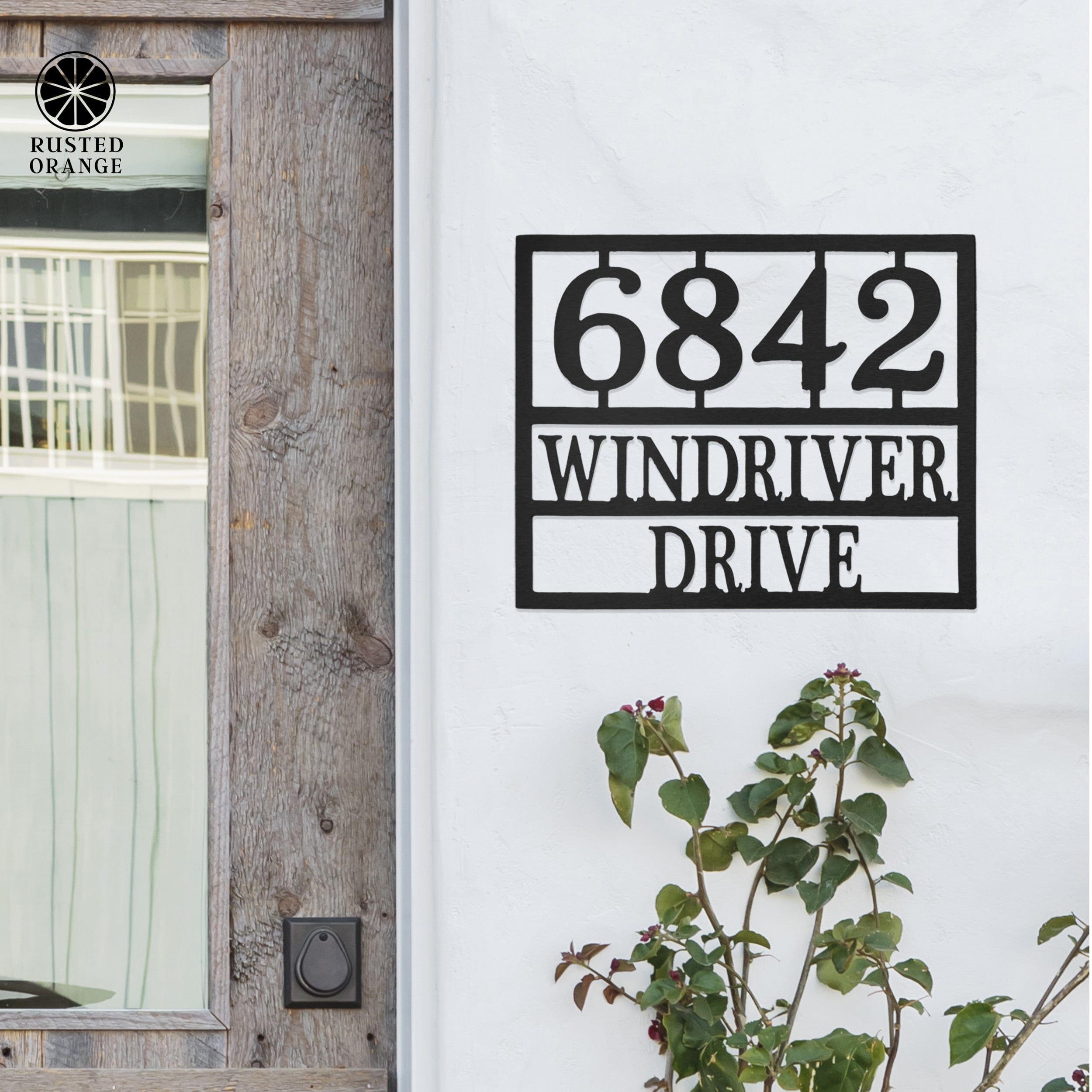 Why the Long Address - 3 Sizes - Address Numbers for Houses Plaque ...