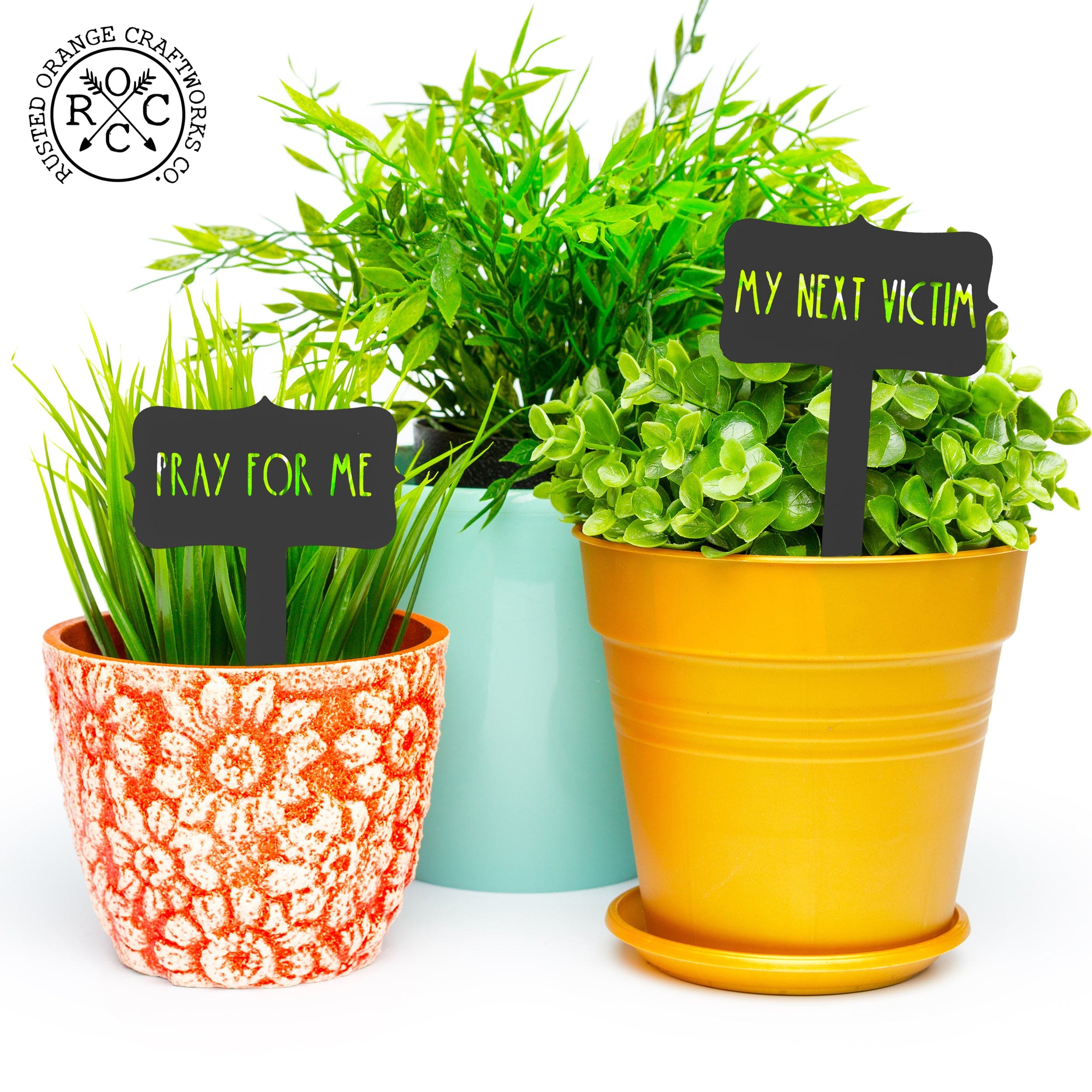 Humorous House Plant Stake - Single - House Plant Markers, Funny Plant ...