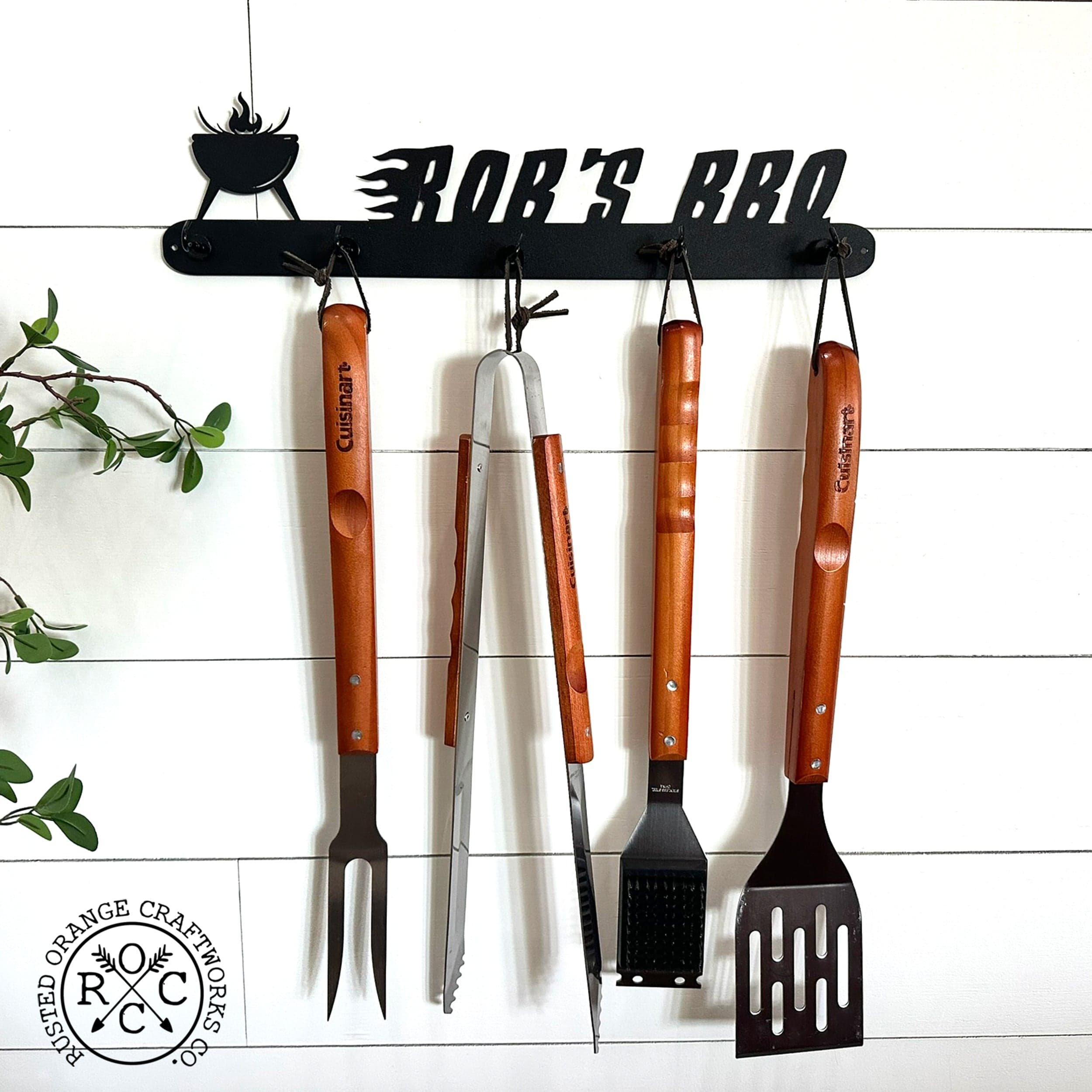 Grill Utensil Holder Personalized - Outdoor Grilling Organizer Accesso ...