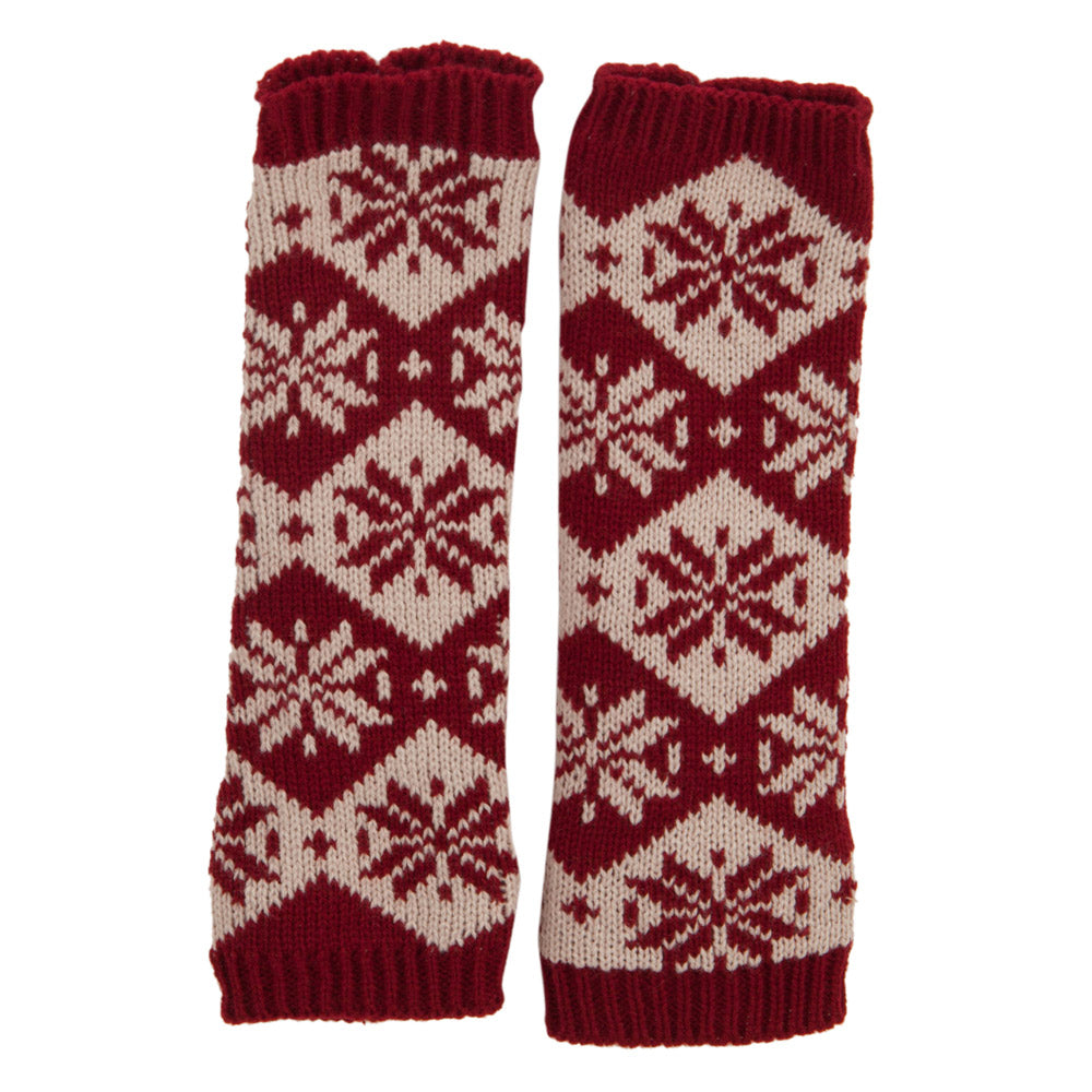 Women's Snowflake Arm Warmer – Man Cave And Apparel