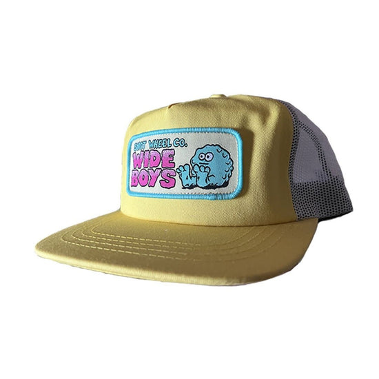 Snot Wide Boy Logo Yellow Trucker Hat – Man Cave And Apparel