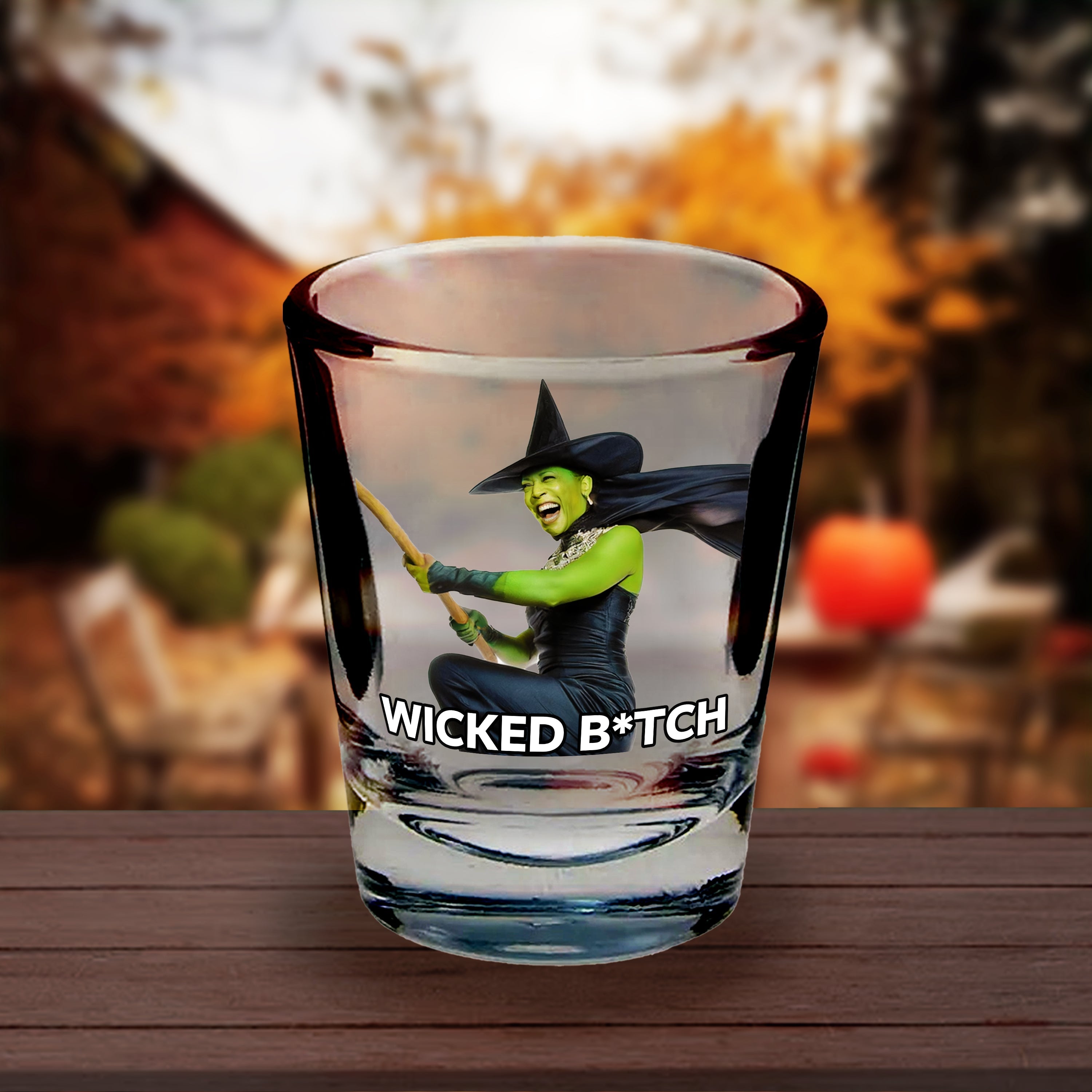 Wicked Witch Kamala Shot Glass – Man Cave And Apparel